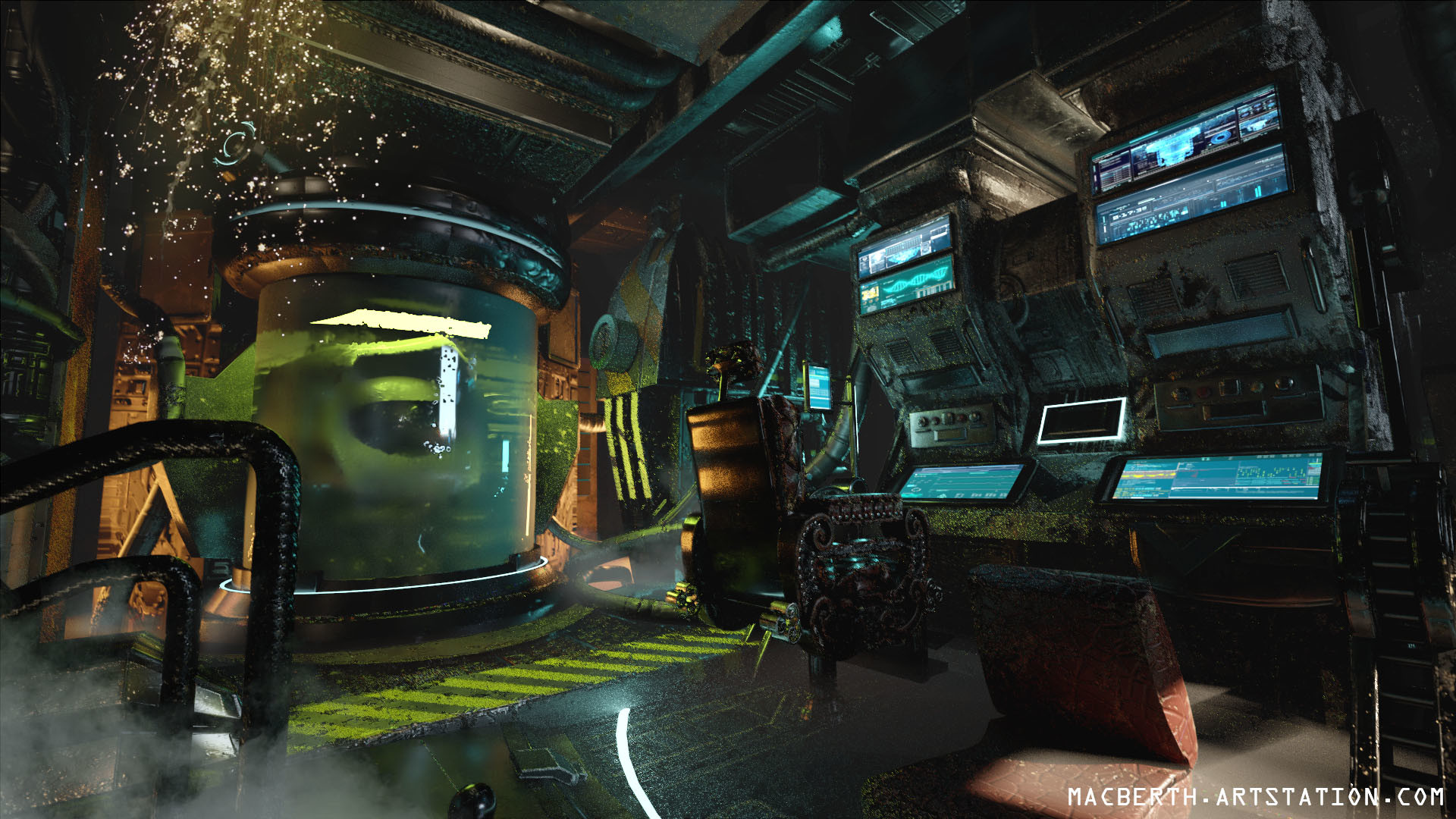 ArtStation - Experiment Room