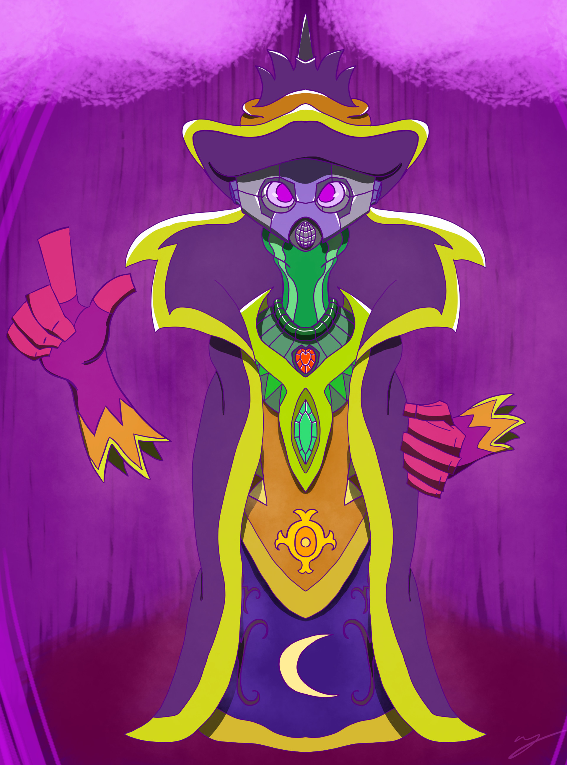 ArtStation - Purple Mage