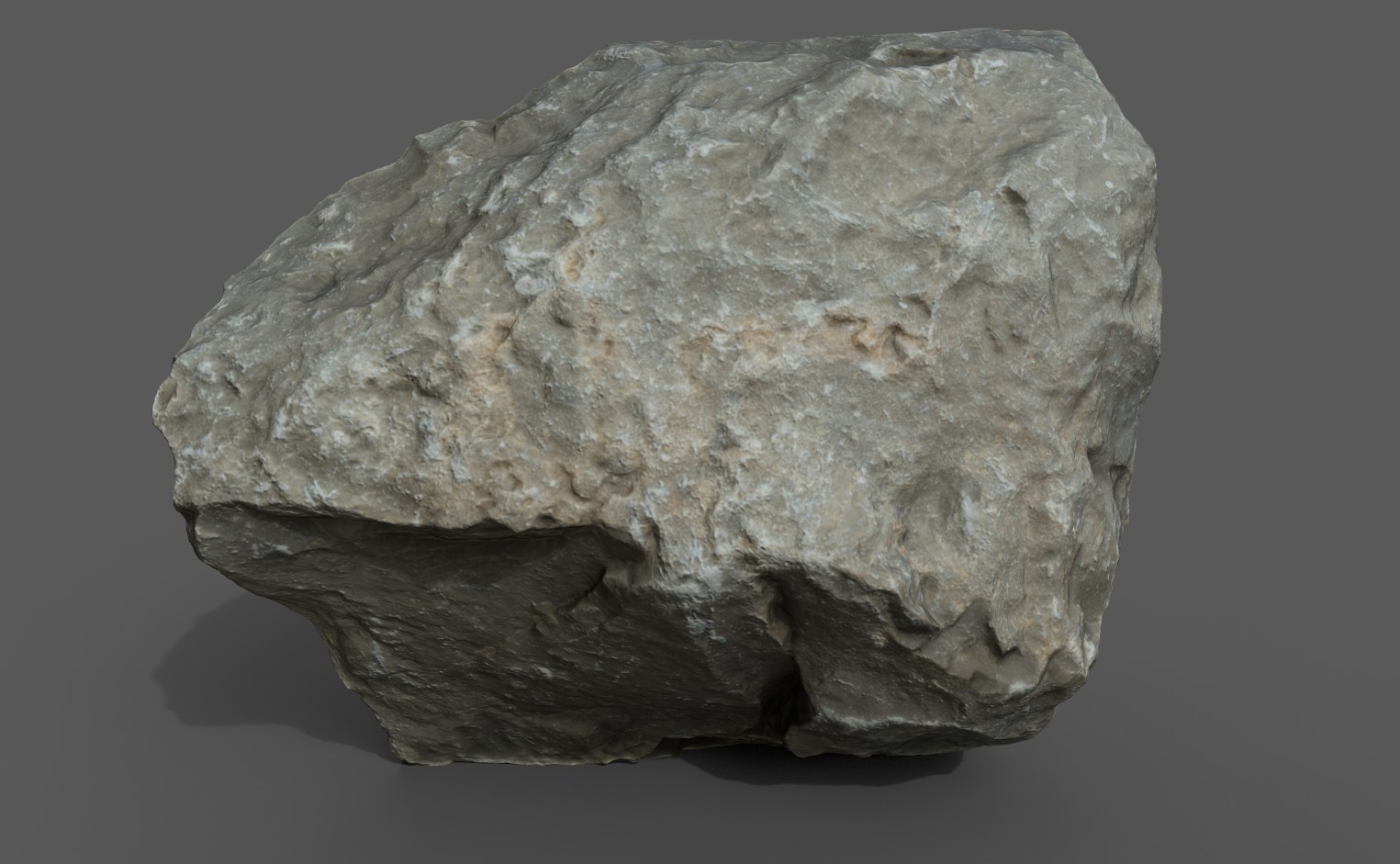 ArtStation - Scan Small Grey Rock