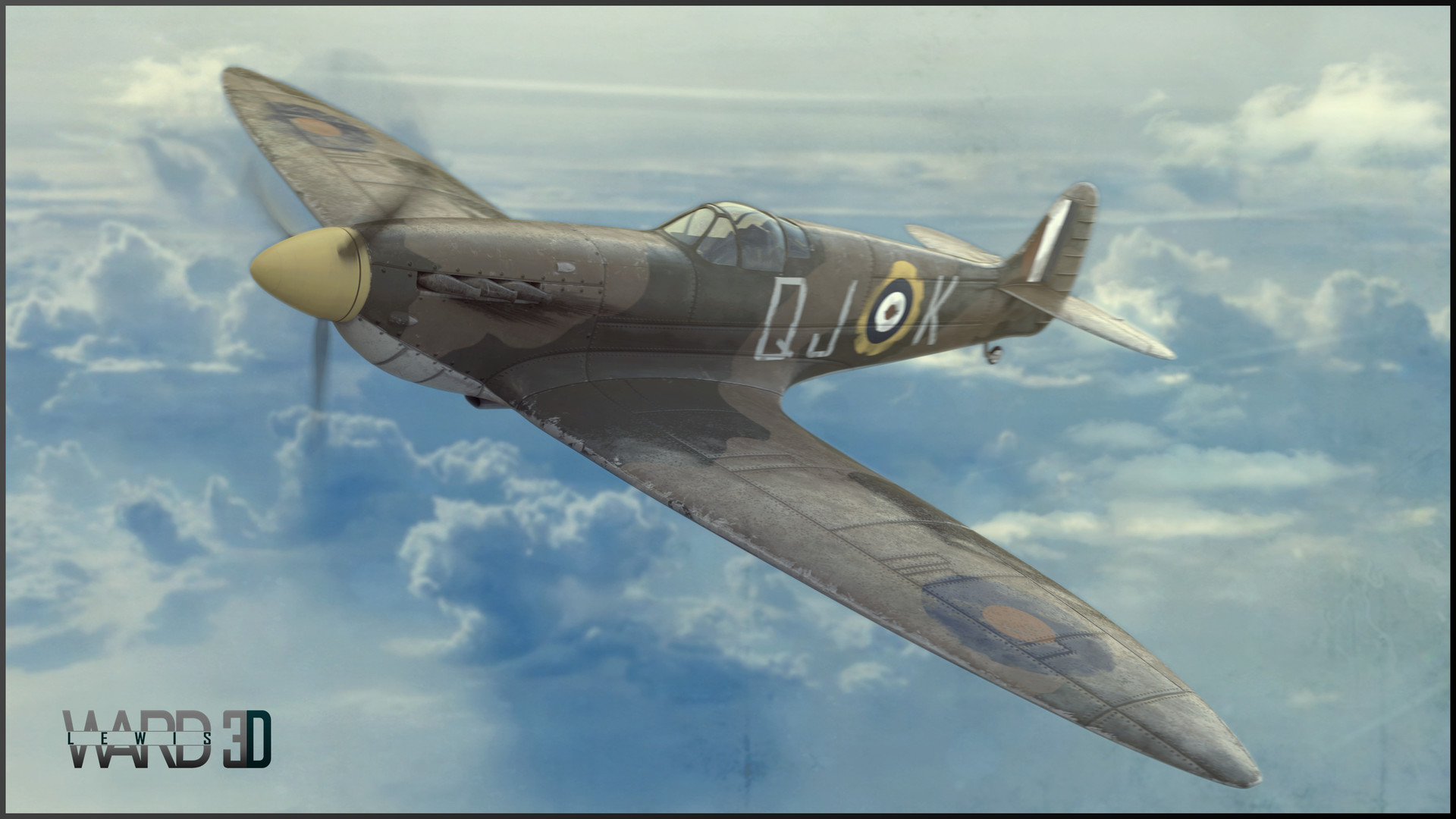 ArtStation - Supermarine Spitfire MK2A