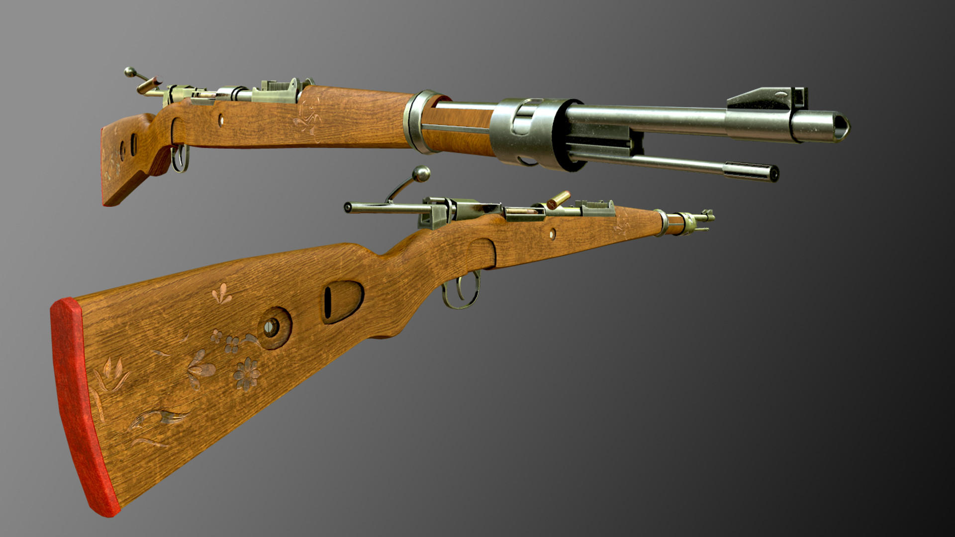 Manish Padiyar - Kar 98k 3d