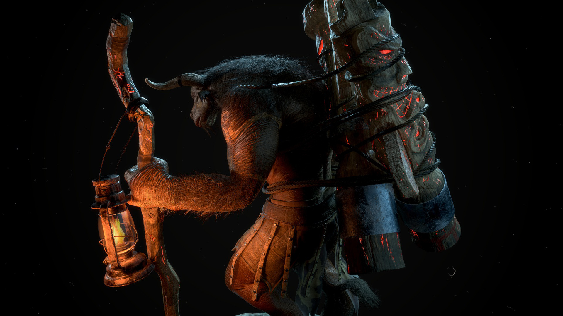 ArtStation - Character Modeling - Tauren