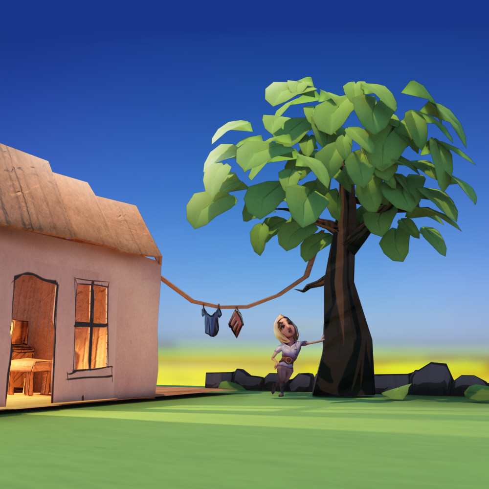 ArtStation - Cardboard world