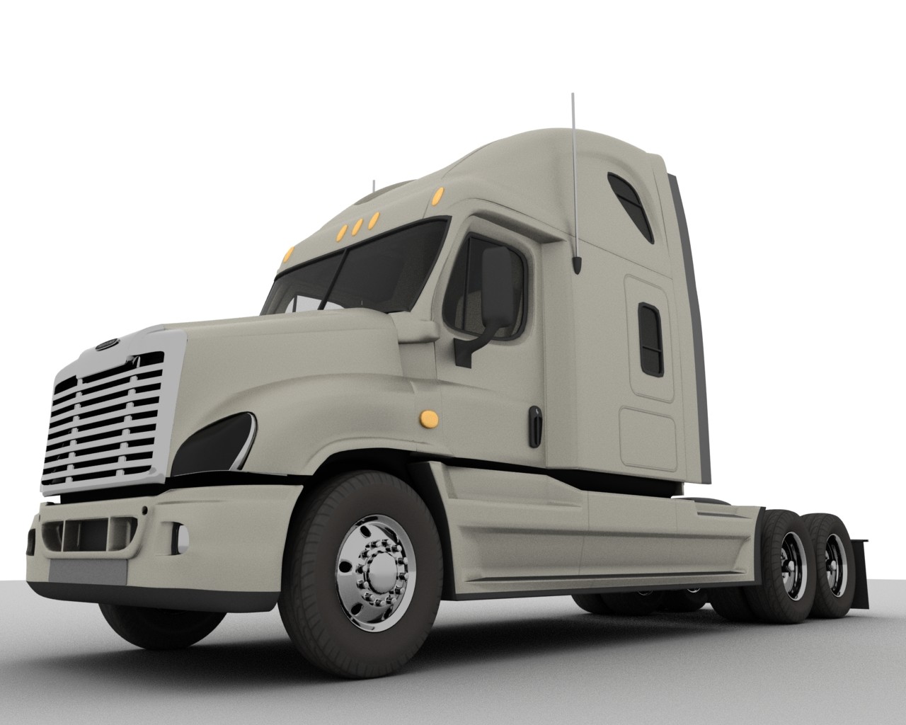 ArtStation - 2011 Freightliner Cascadia