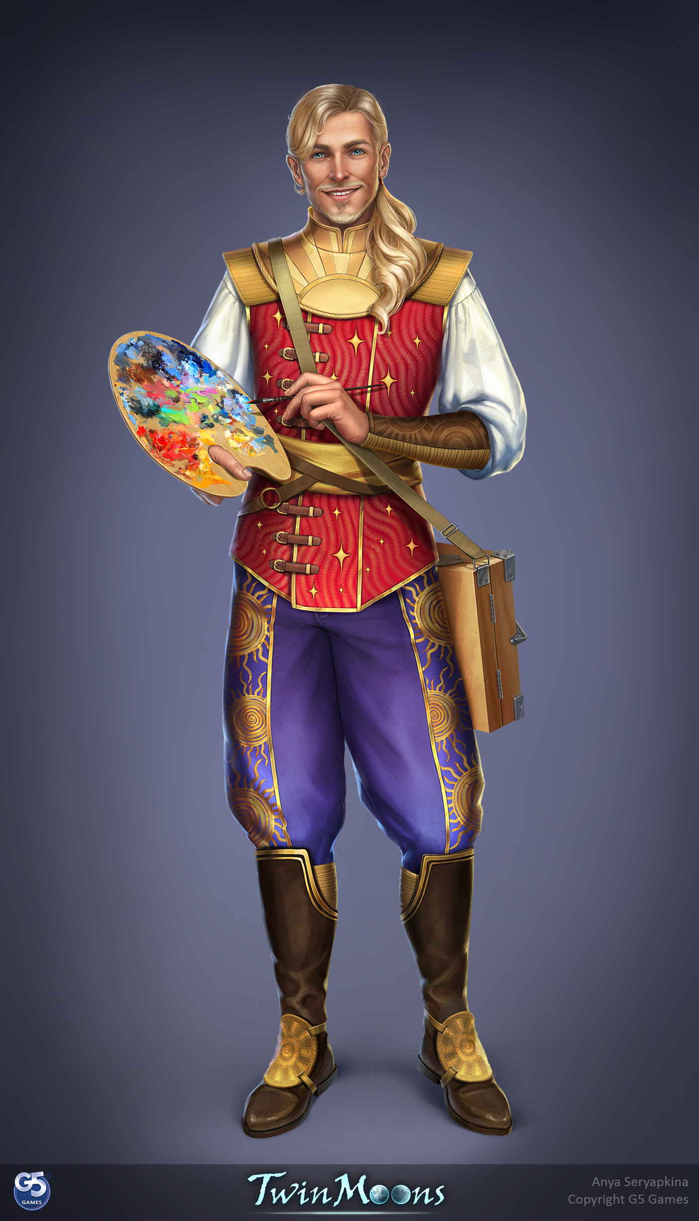 ArtStation - Sun Male character