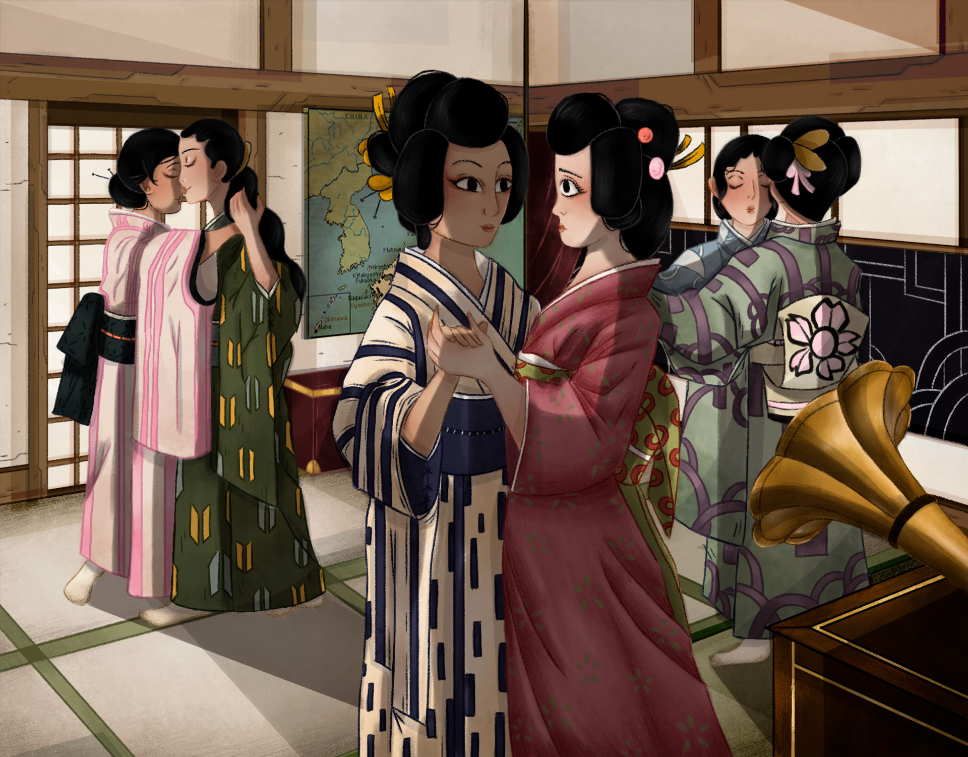 ArtStation - The Tango lesson