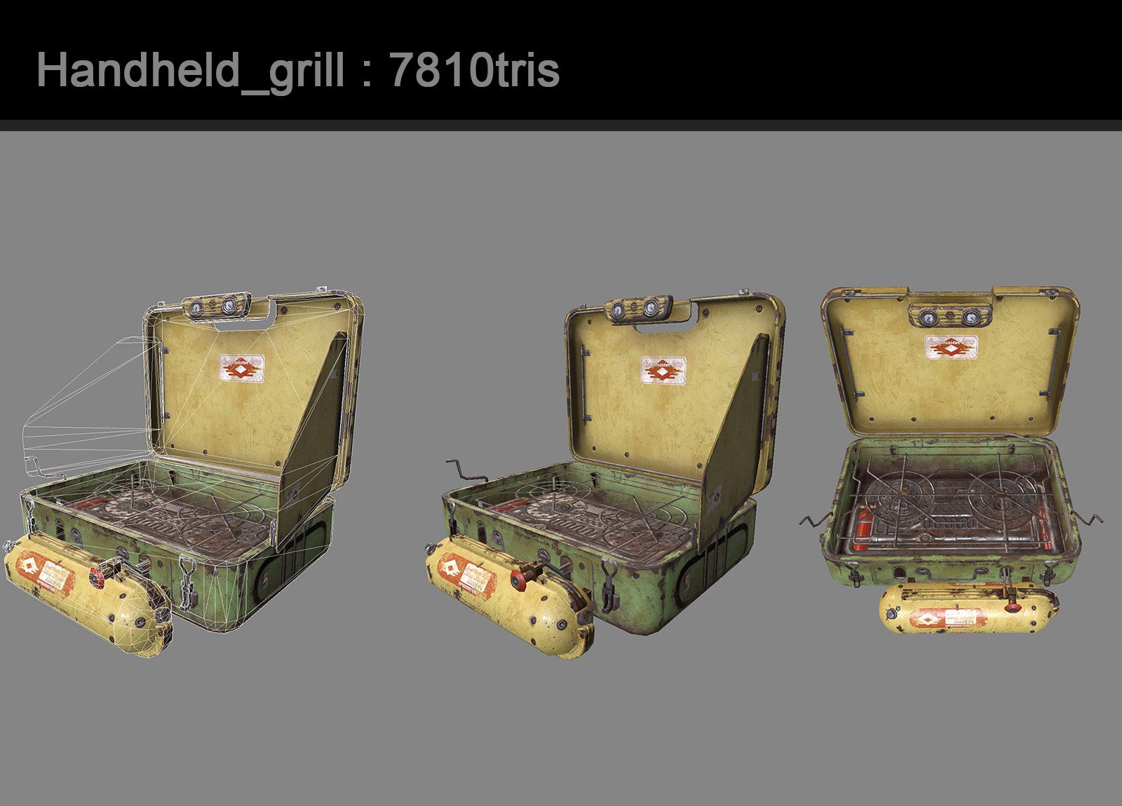 ArtStation - Handheld_Grill