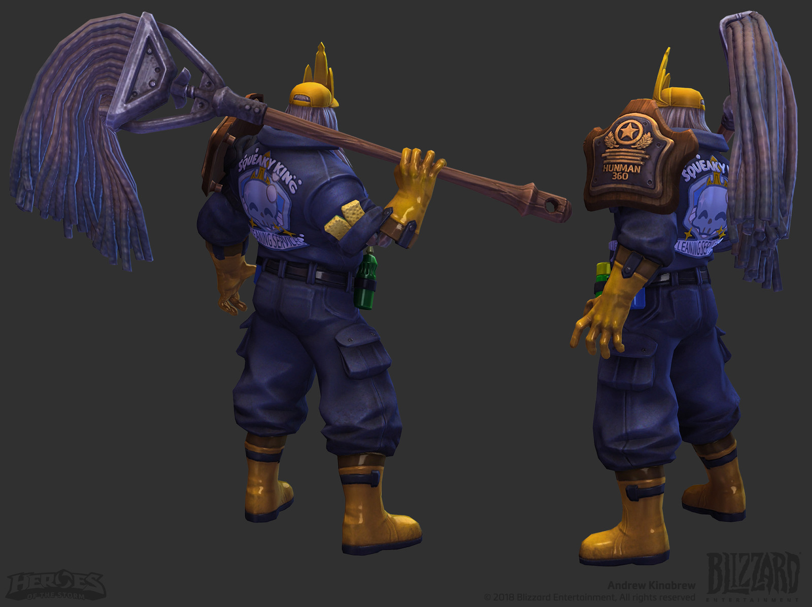 Andrew Kinabrew - Janitor Leoric