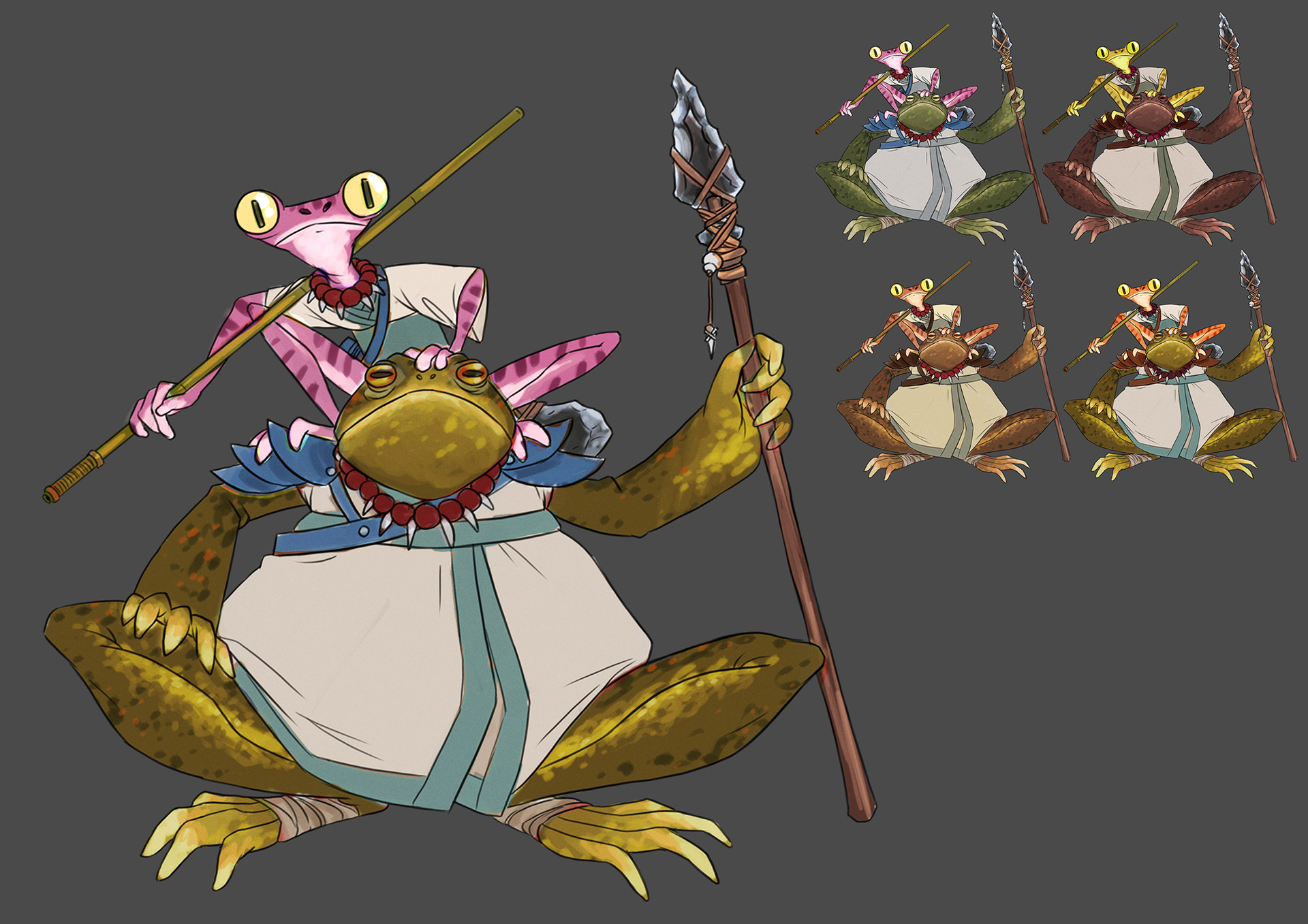 ArtStation - Swamp boys Concept