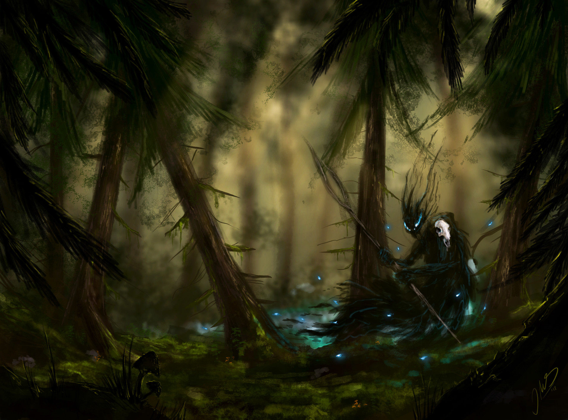 ArtStation - Forest Spirit