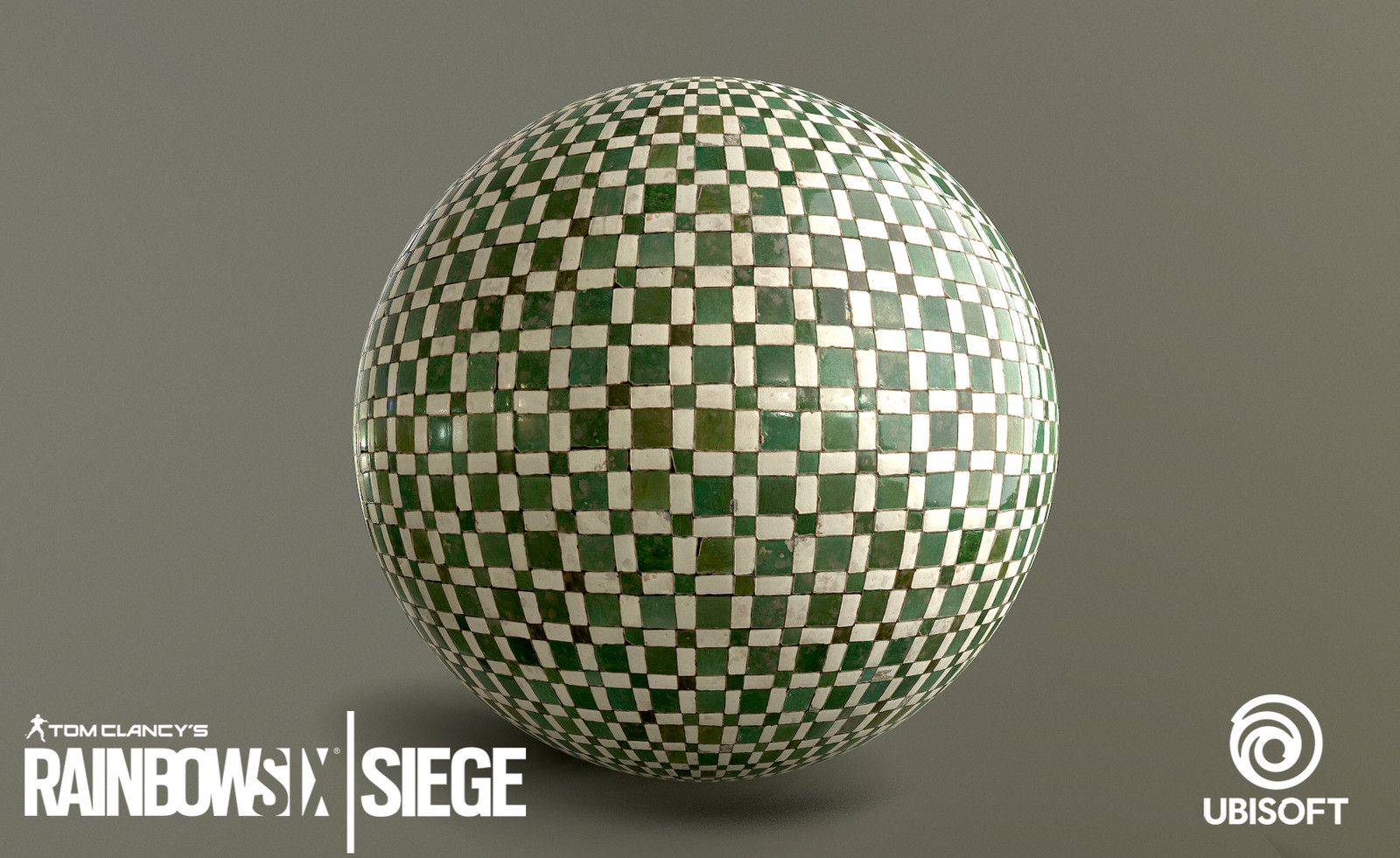 Pascal Barriault - Rainbow Six : Siege - Material Renders -CERAMIC TILES-