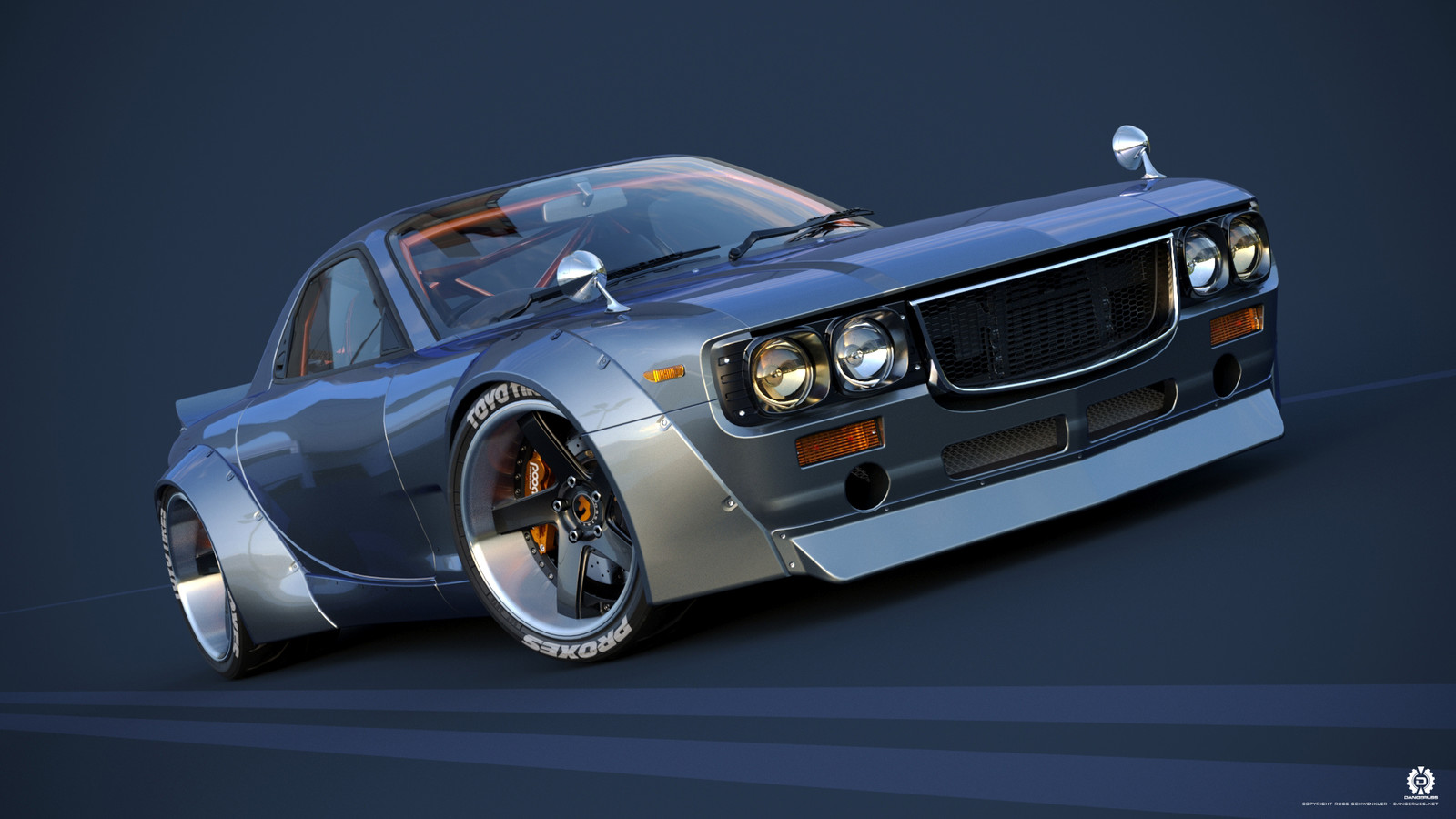 Russ Schwenkler - Pandem Mazda RX7