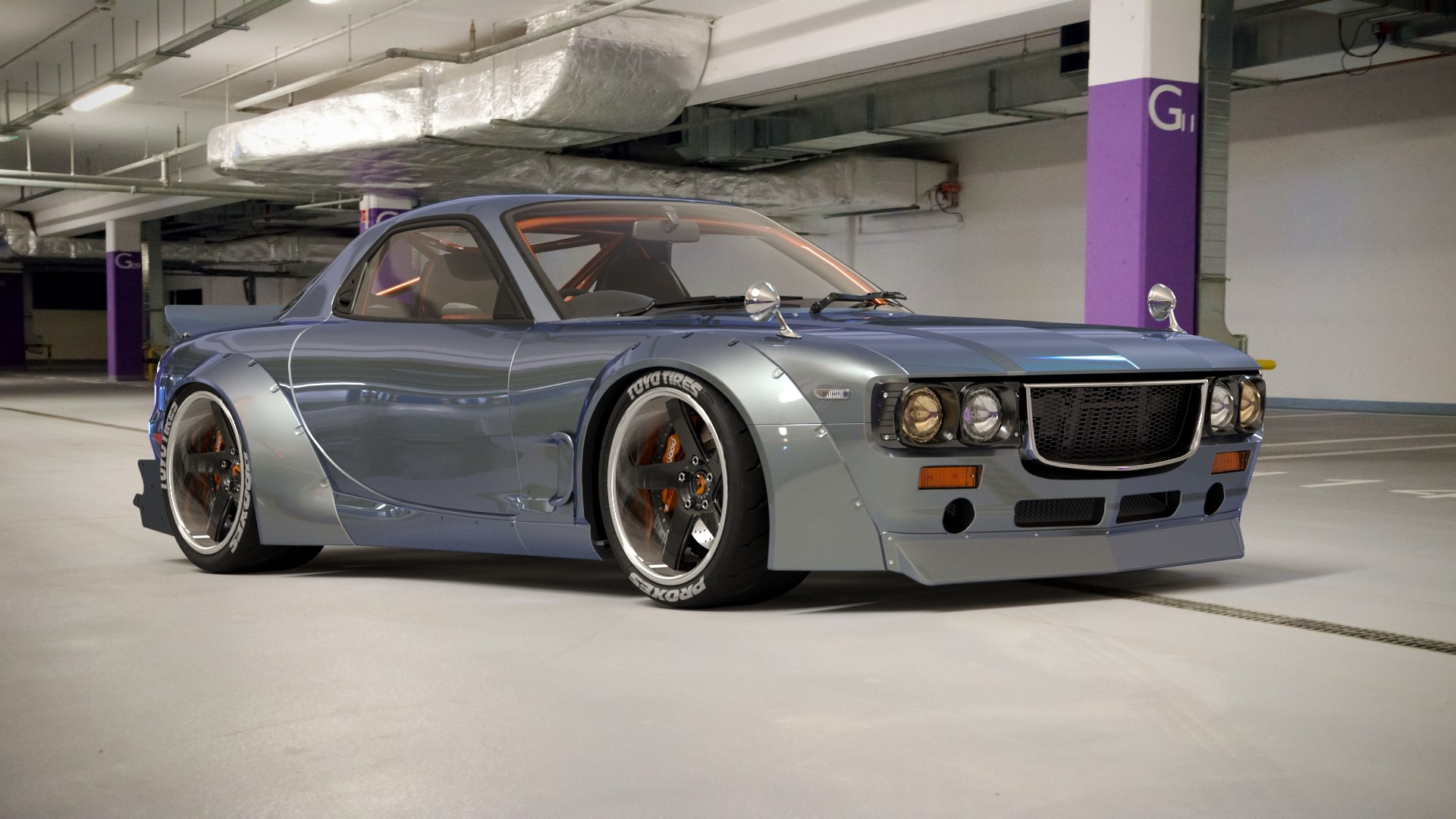 Russ Schwenkler - Pandem Mazda RX7