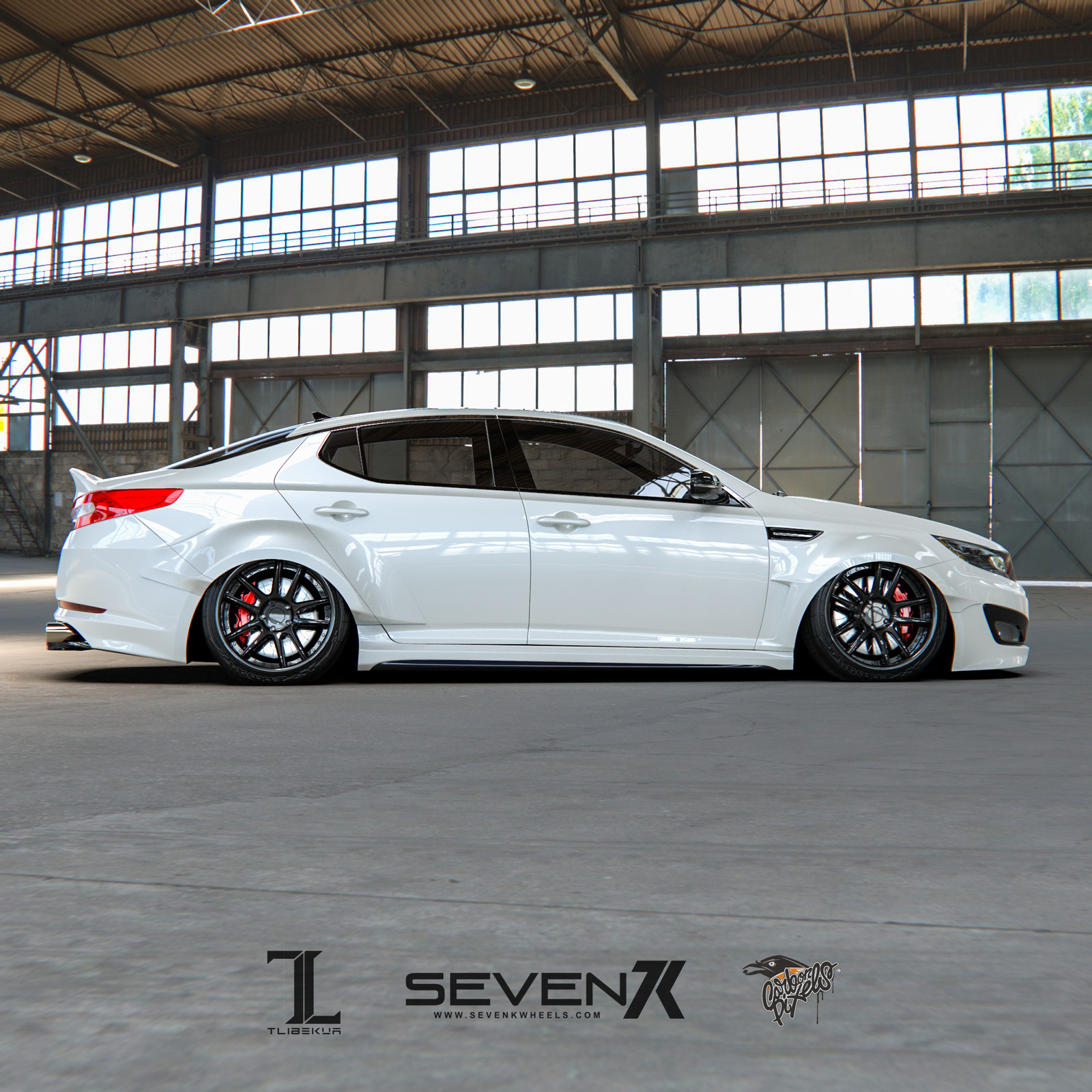 Kasim Tlibekua - Kia Optima Widebody kit