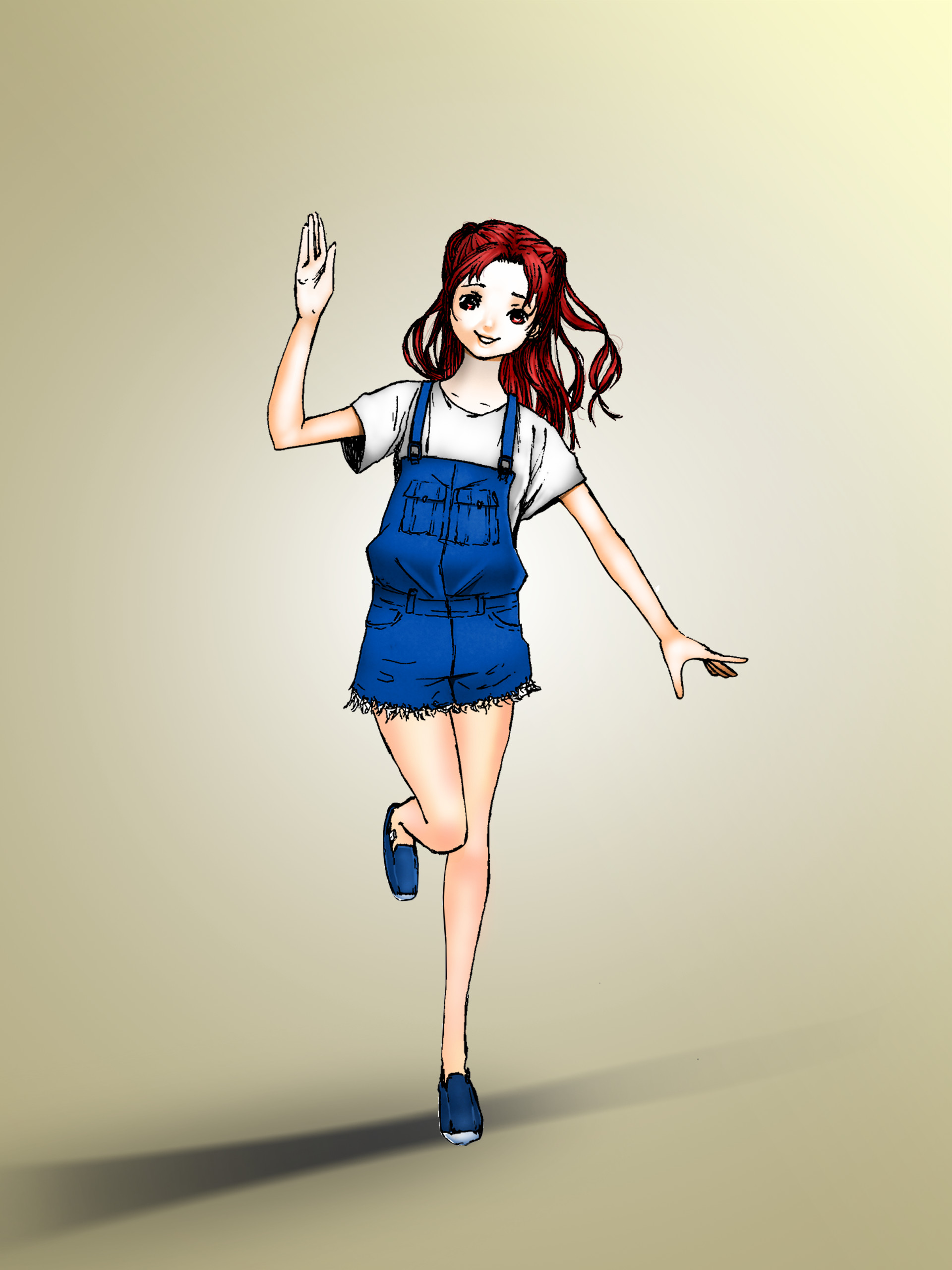 ArtStation - A kind girl