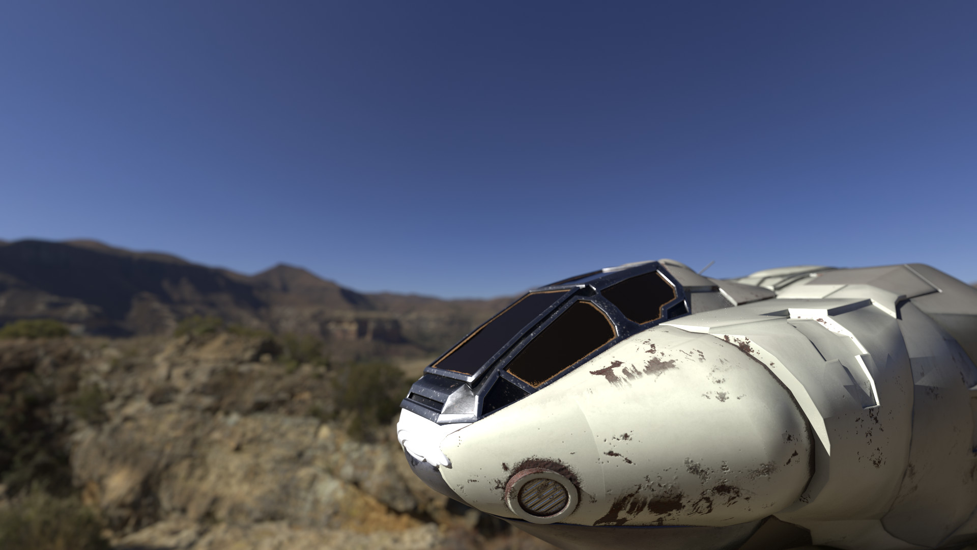 ArtStation - Halo Combat Evolved Lifepod Remaster WIP