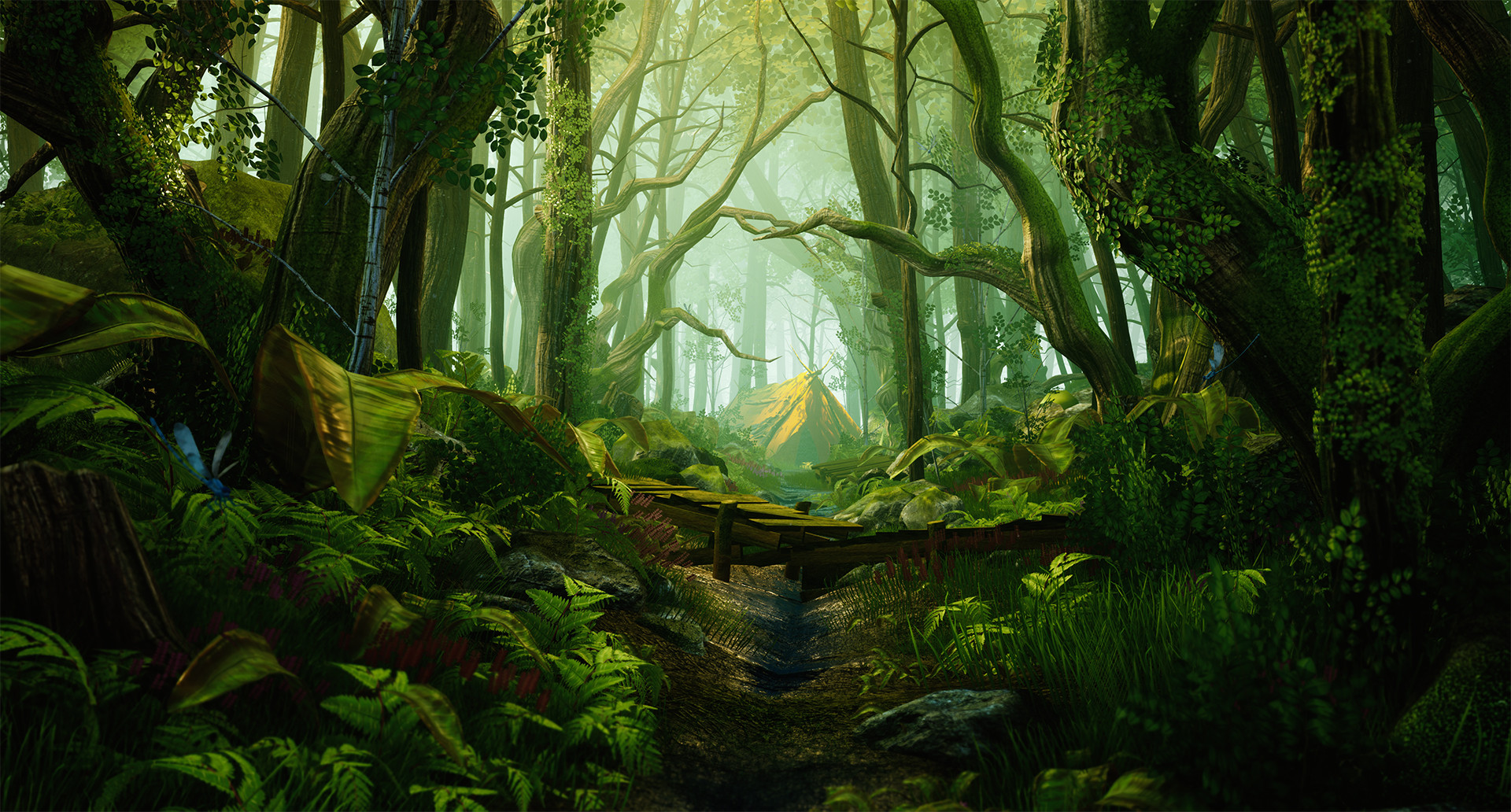 FitchIsHere - Eric J Fitch's 3D Art Portfolio - Pathway (UE4)