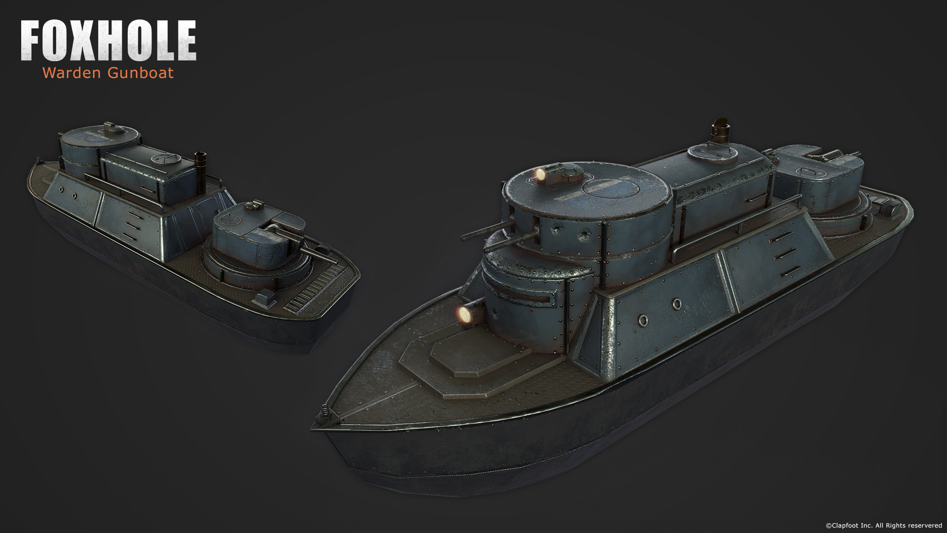 Anthony Godinho - Foxhole - Warden Gunboat