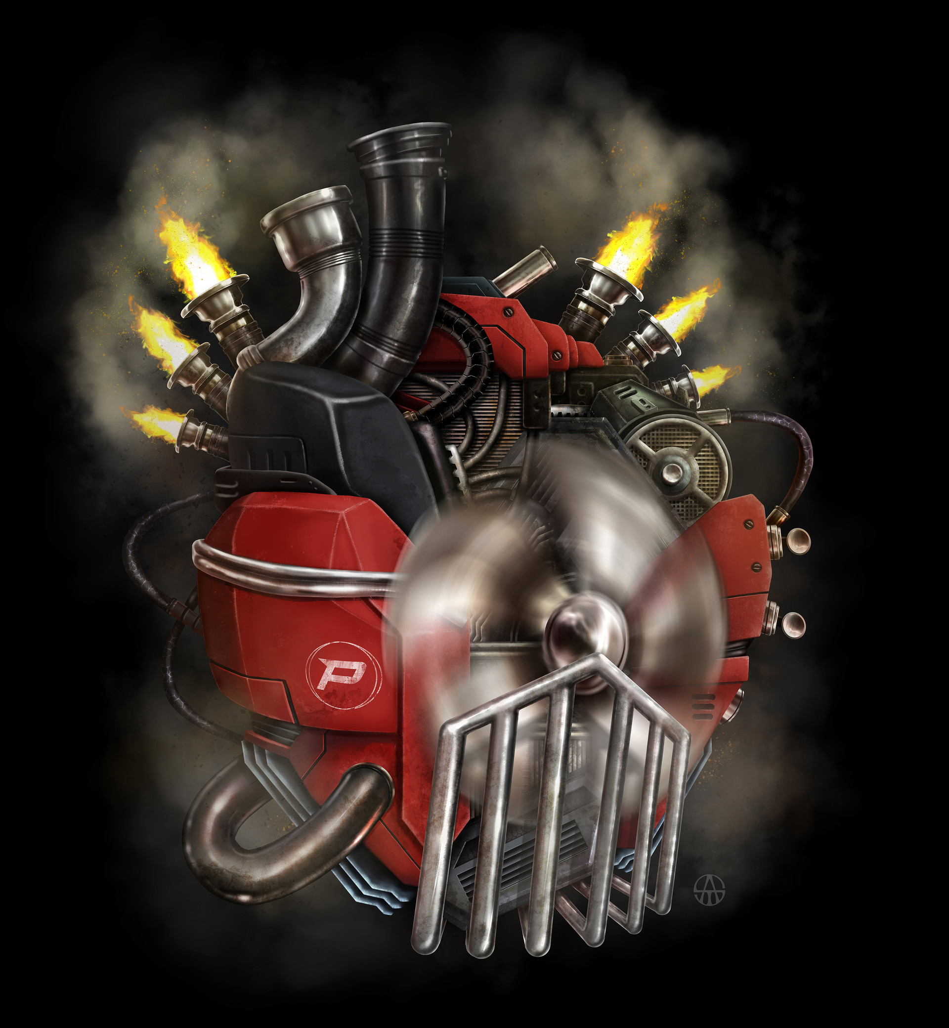 ArtStation - Mechanical heart