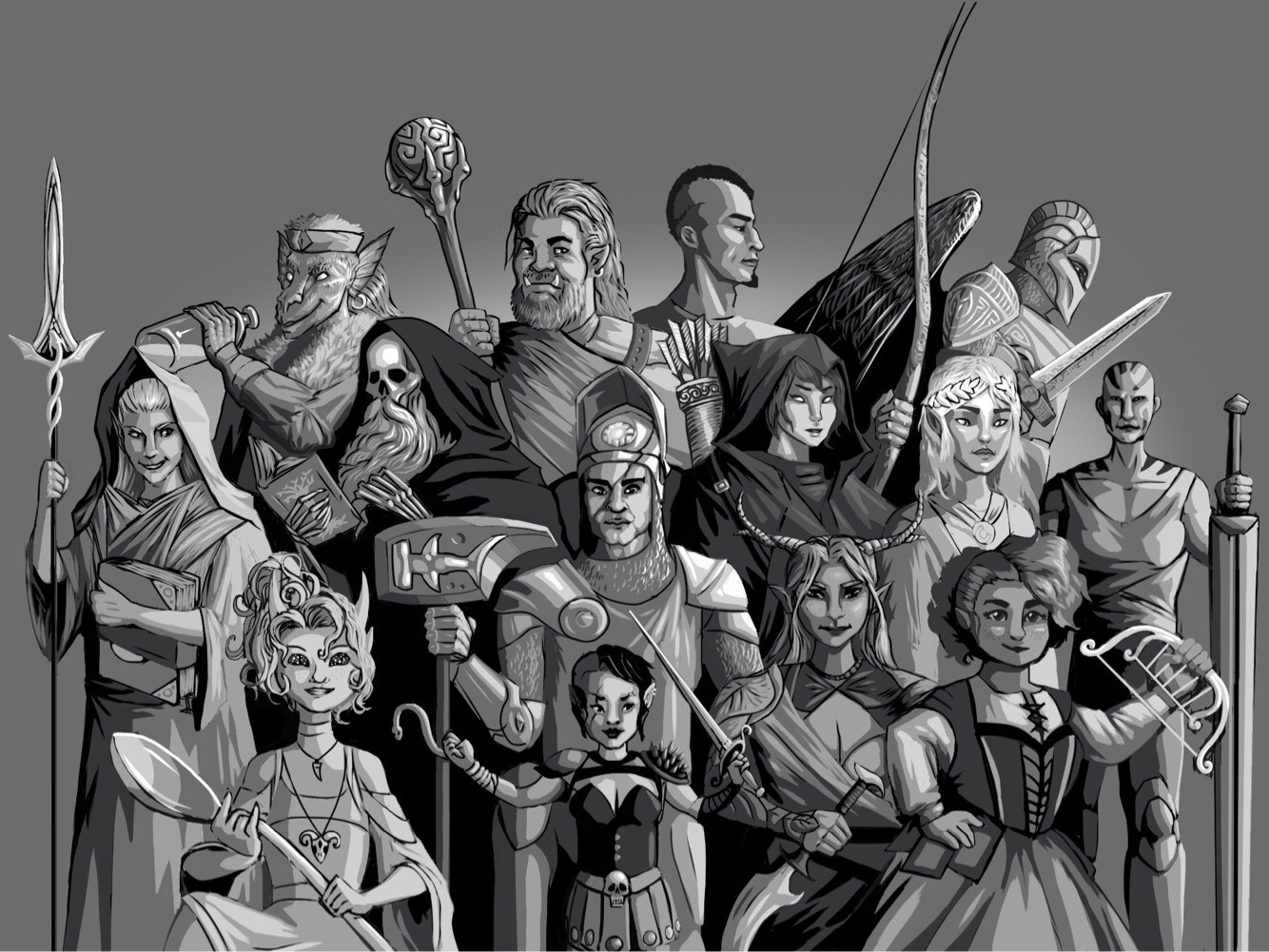 ArtStation - Naz D&D Club 2018