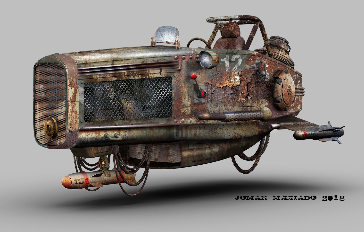 ArtStation - PREDATOR Hover Bike