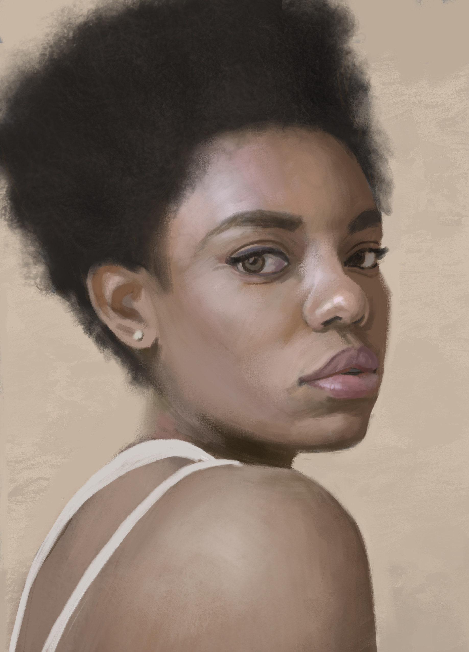 ArtStation - Portrait Demo_Girl