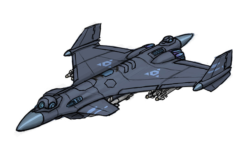 Daniel Rolph - AI Drone fighter concept