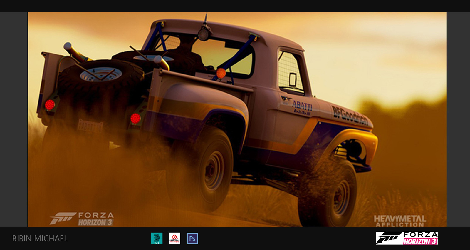 Bibin Michael - Ford Trophy truck