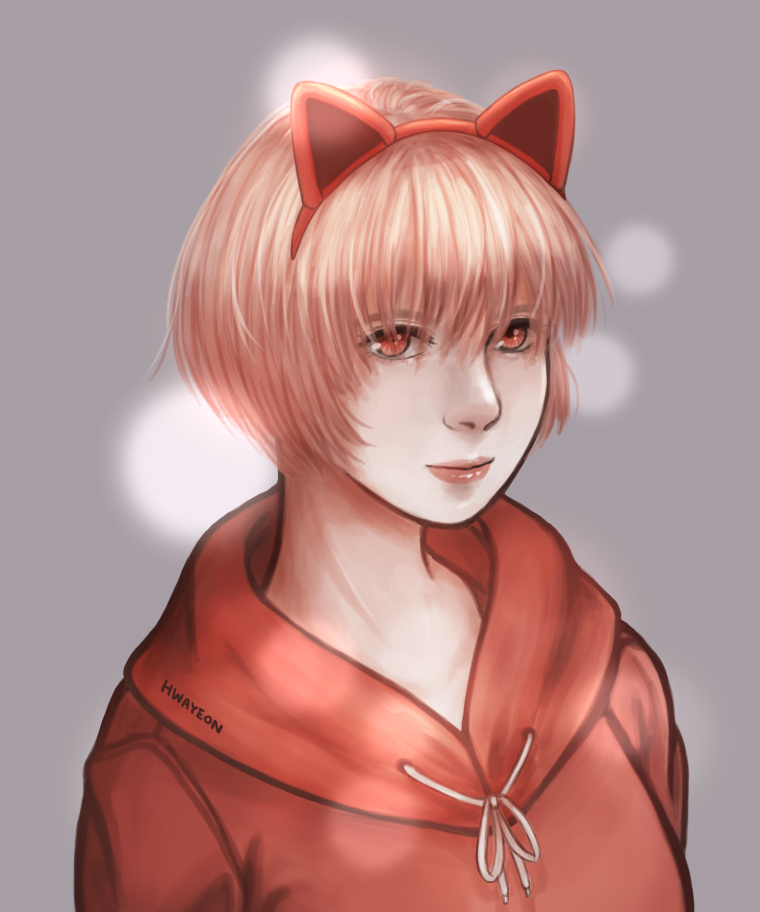 ArtStation - Cat girl (Request)