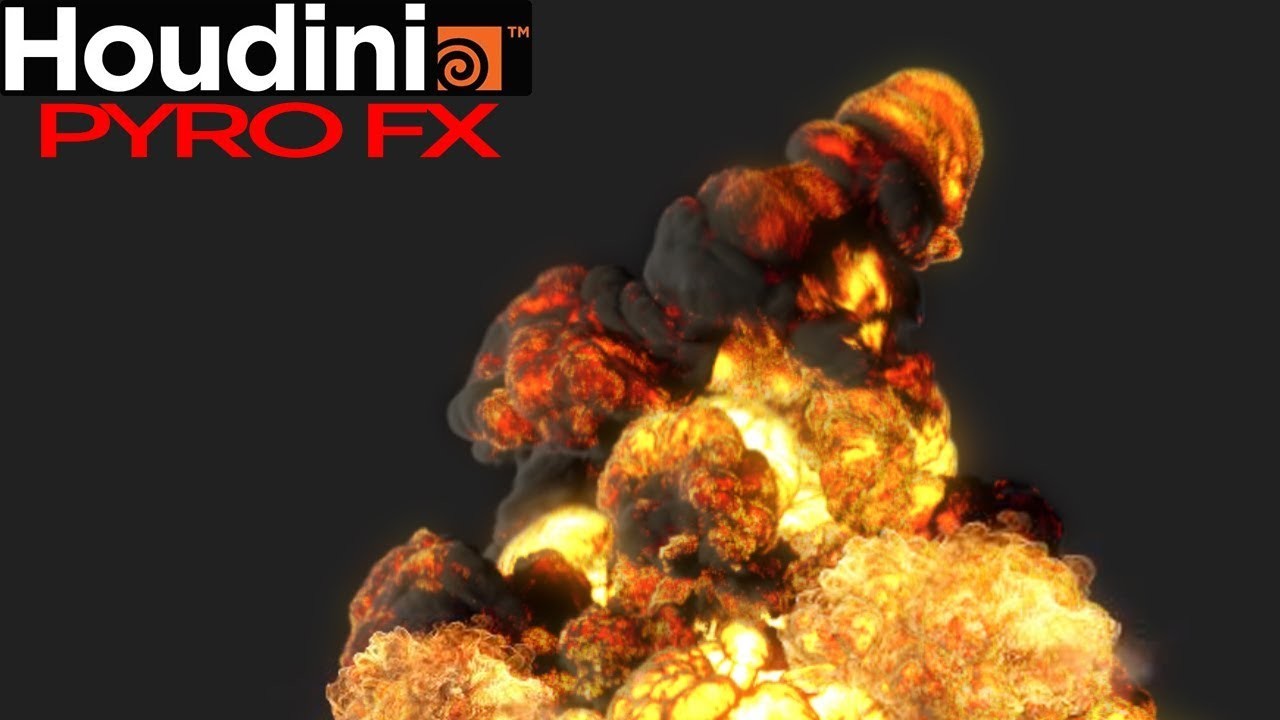 ArtStation - Houdini 17 Pyro fx explosion test 03