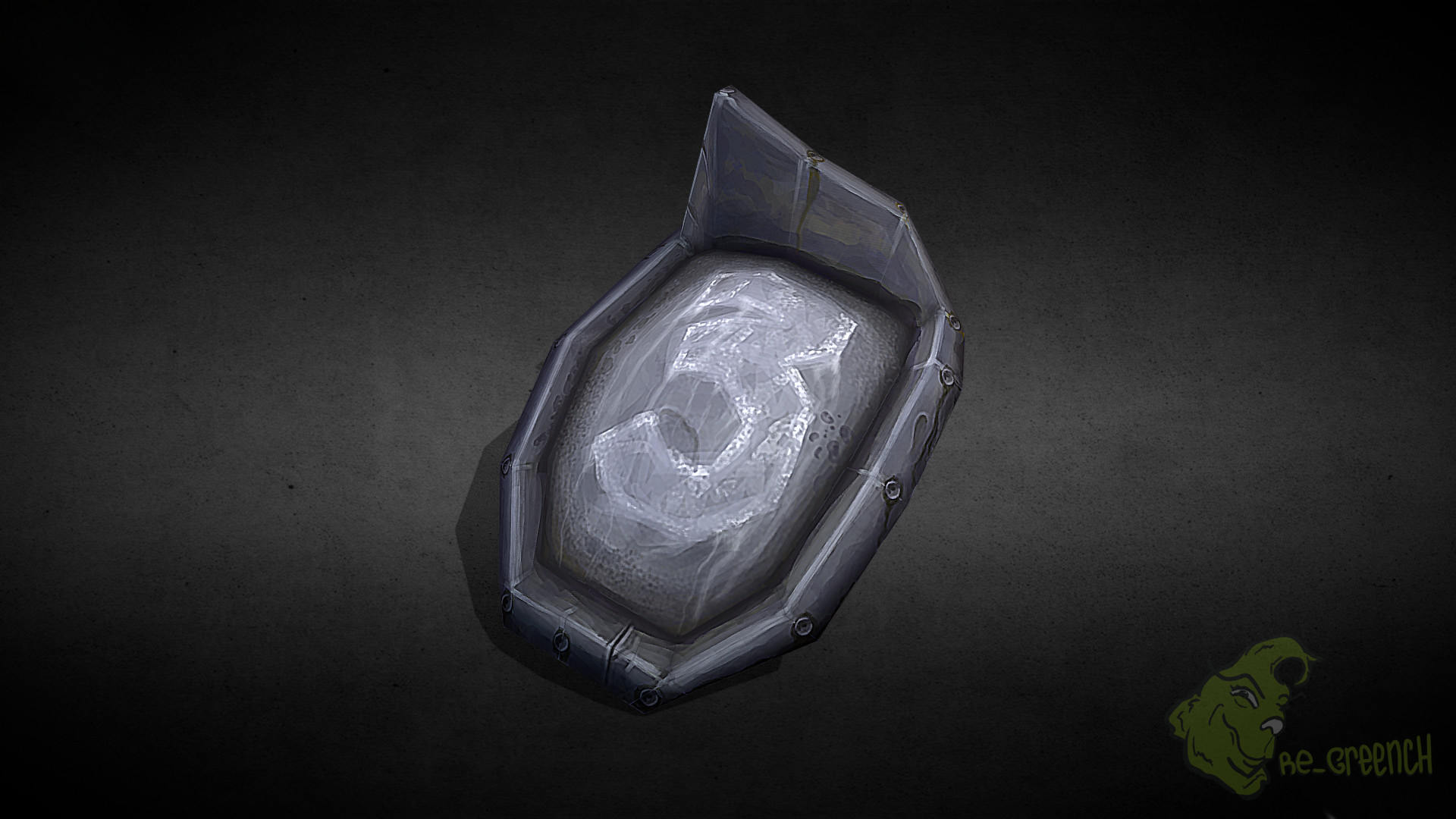 ArtStation - Stylized Shoulder Armor (LP)