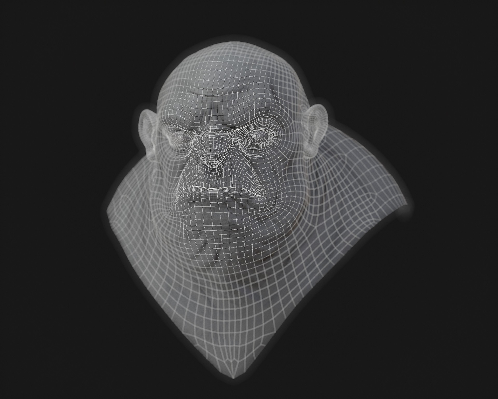 Germán Alvarez - WIP blendshapes excercise