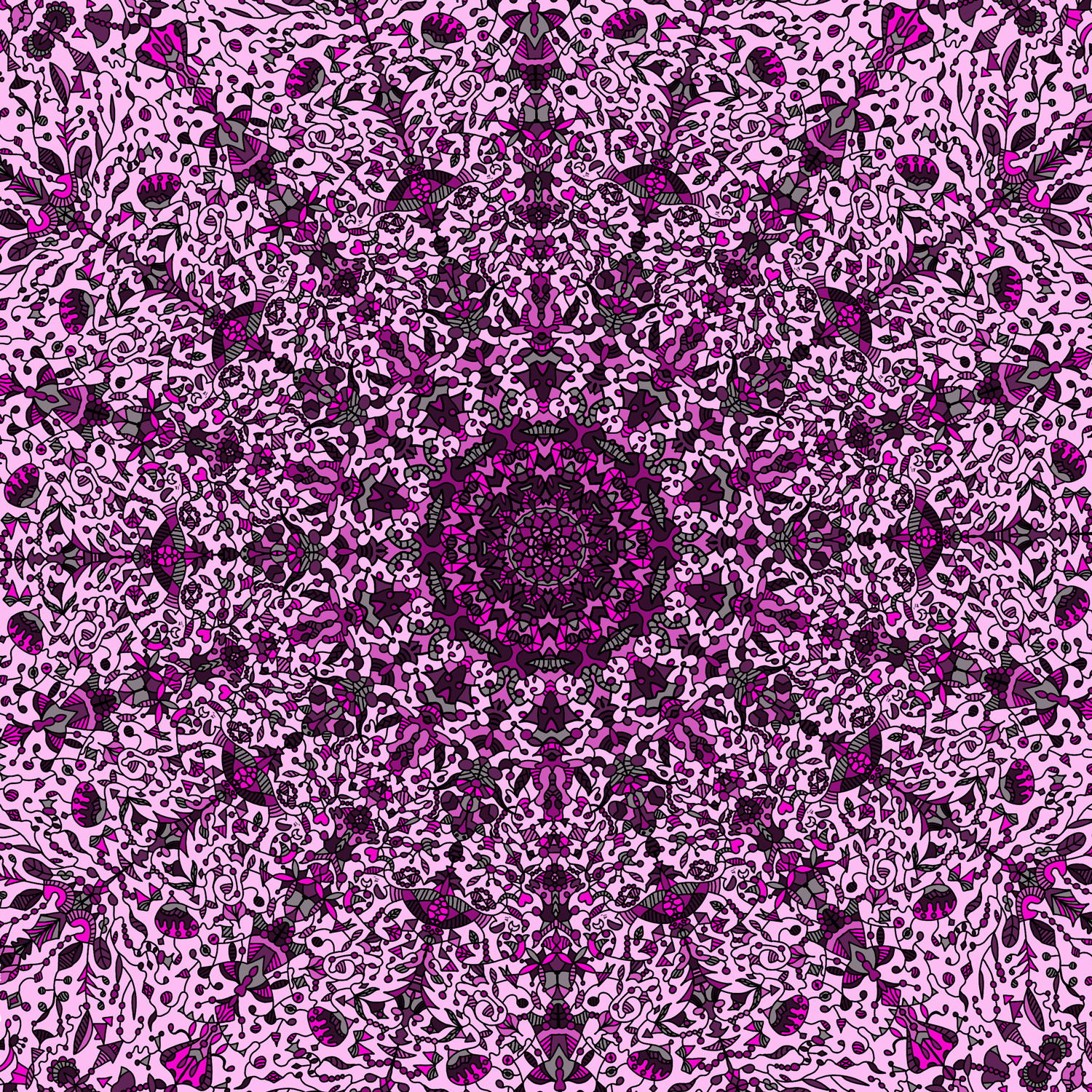 ArtStation - Random Doodle Mandala