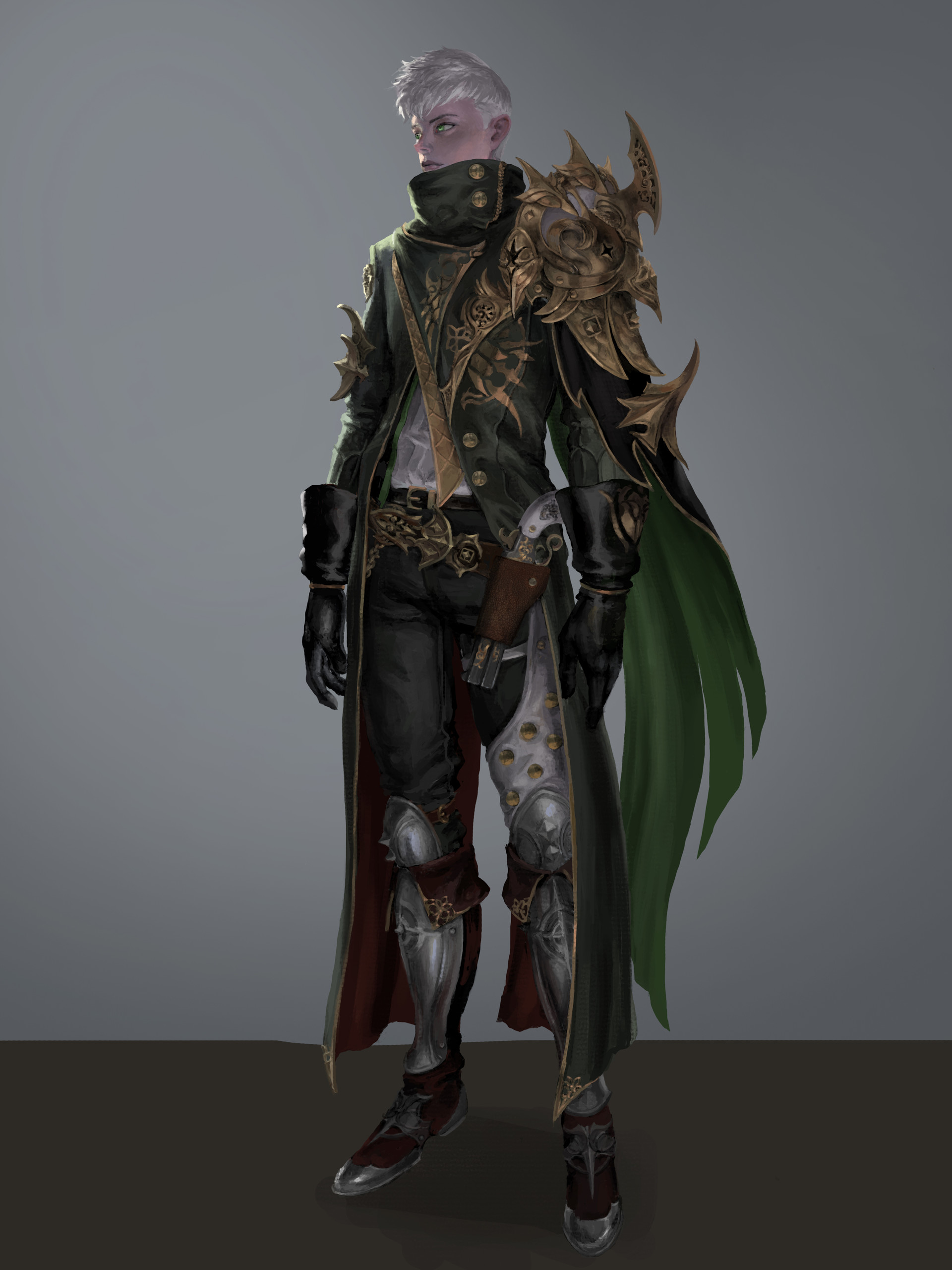 ArtStation - fantasy gunman