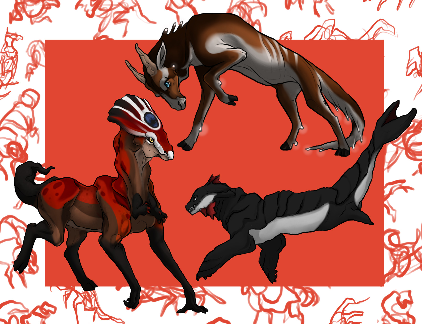 ArtStation - Creature Ideation Exercises