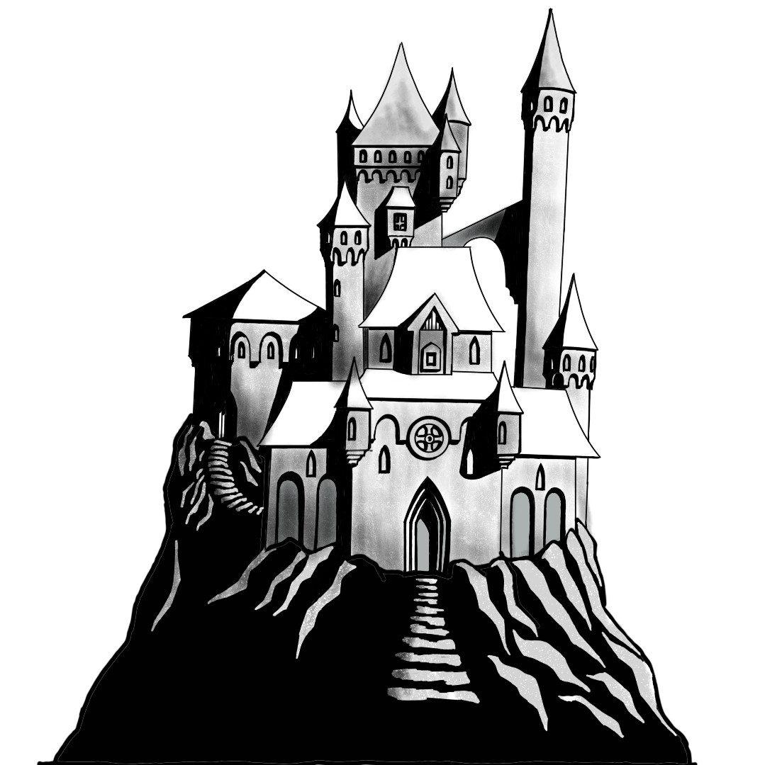Gothic Castles Drawings