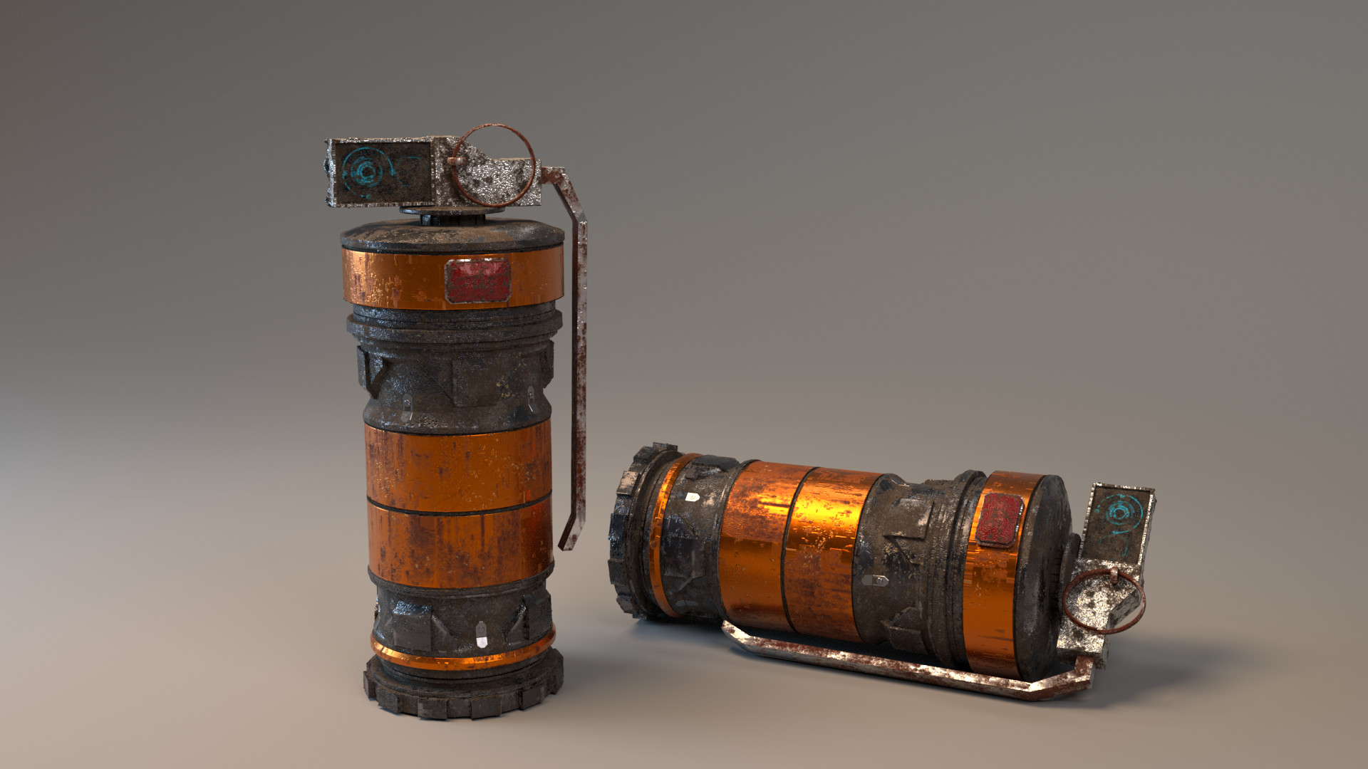 ArtStation - Sci-Fi Grenade