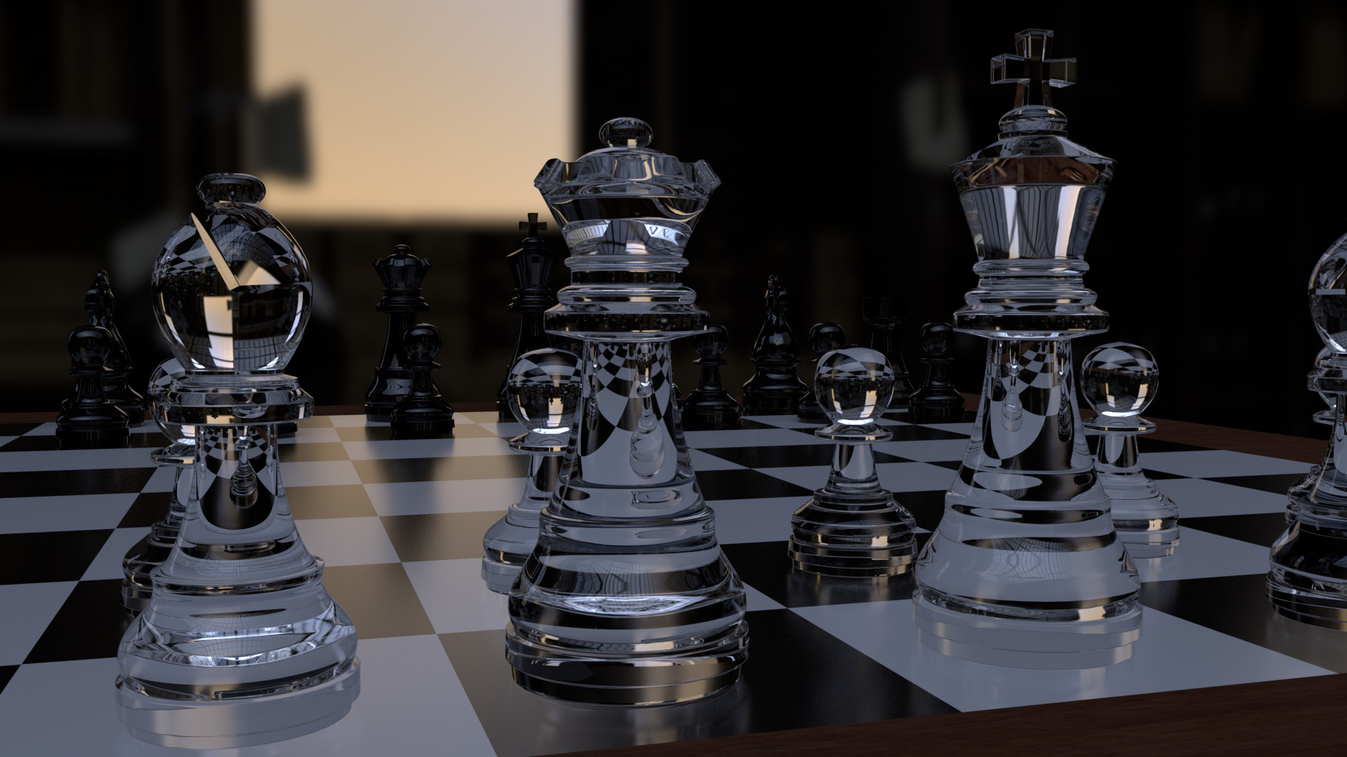 ArtStation - Chess Scene
