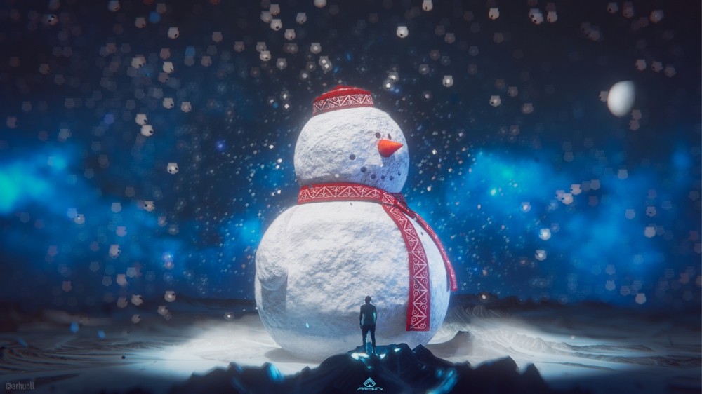 ArtStation - Snowman