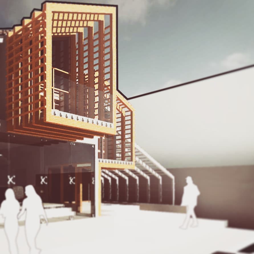 ArtStation - Student Residence Concept Design