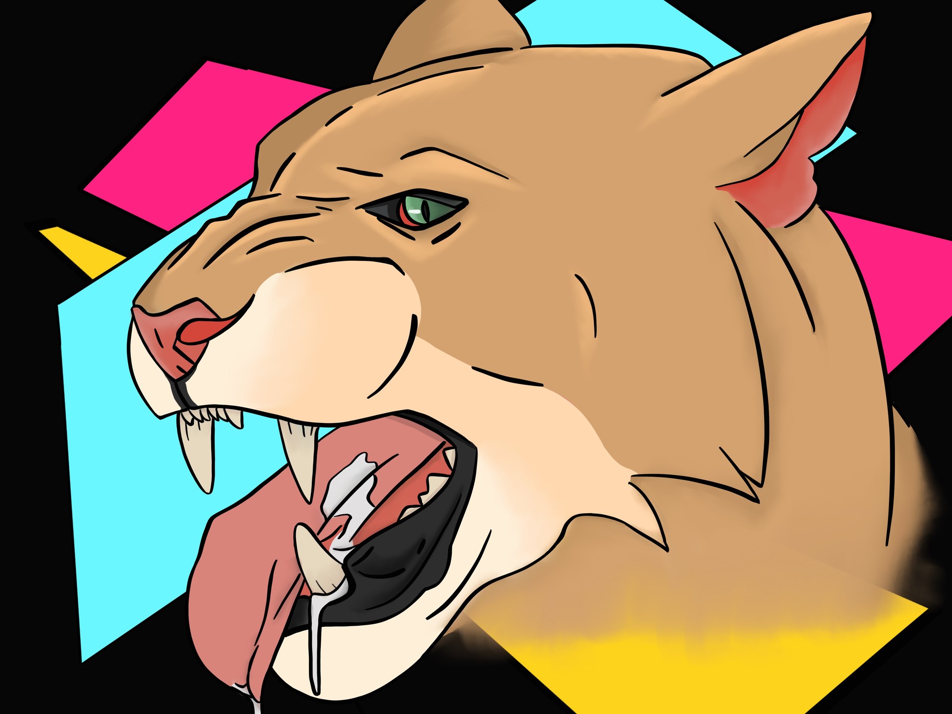 ArtStation - Big cat