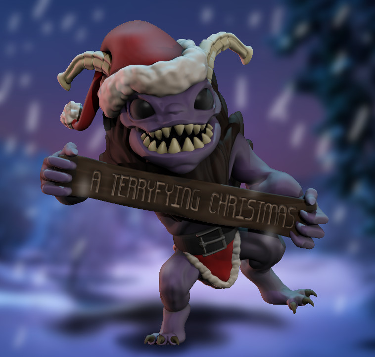 ArtStation - A Terrifying Christmas!