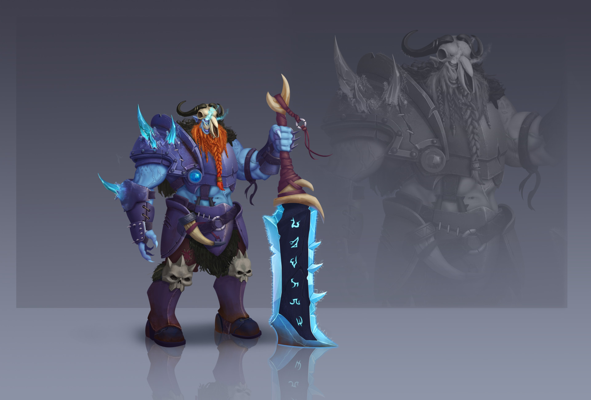 ArtStation - Frost orc