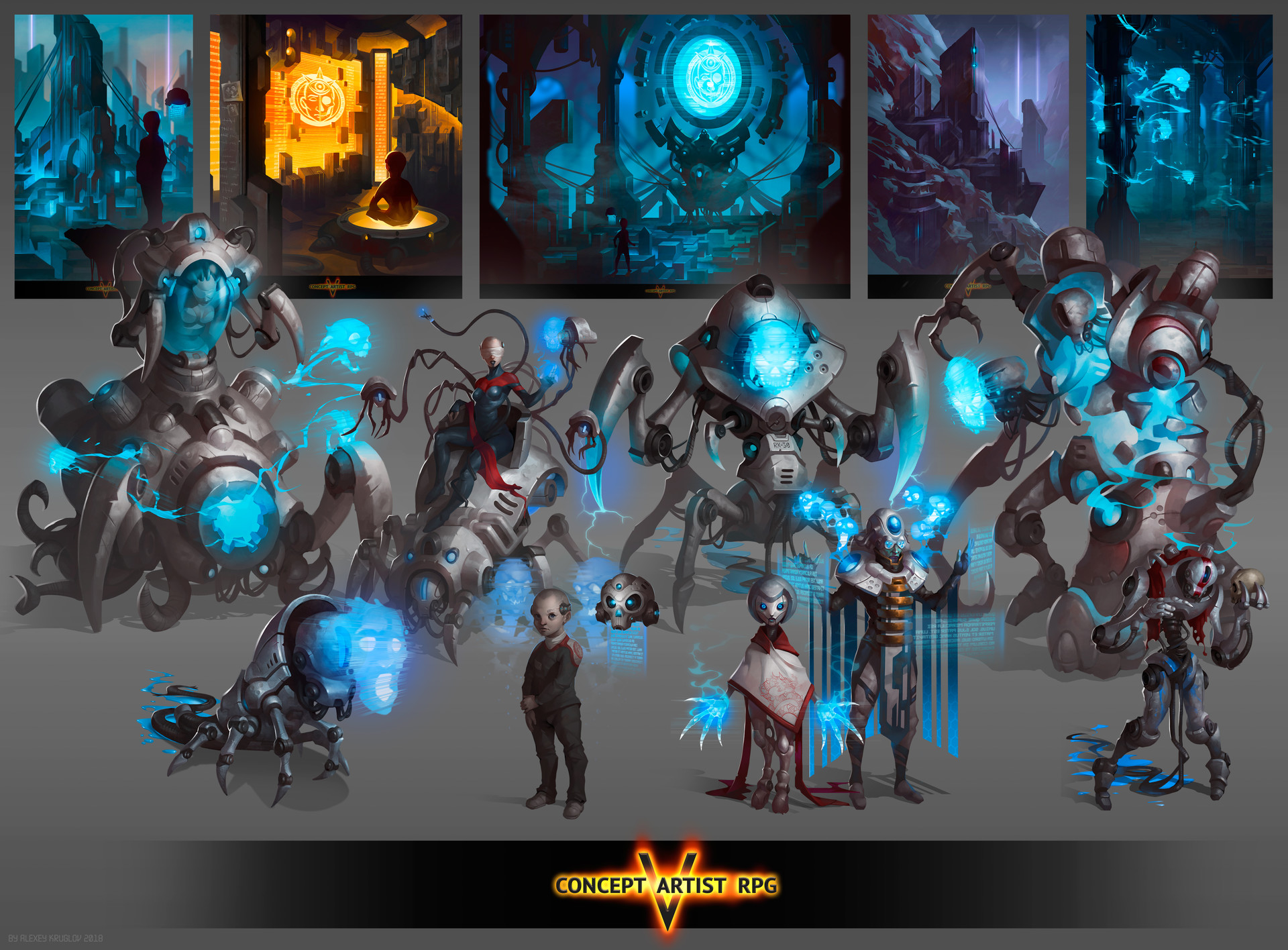 ArtStation - Concept artist RPG challenge 2018