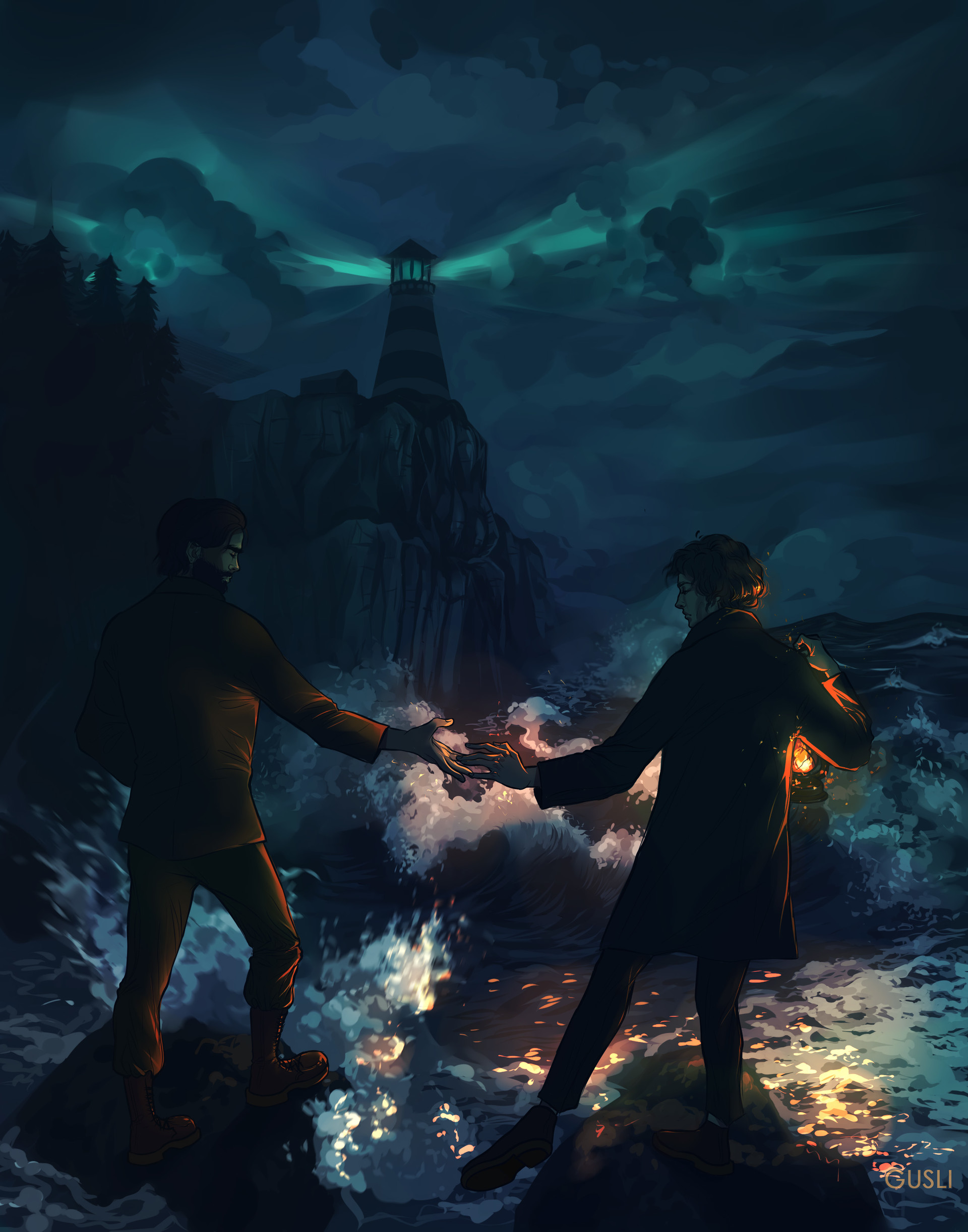 ArtStation - Lighthouse keeper