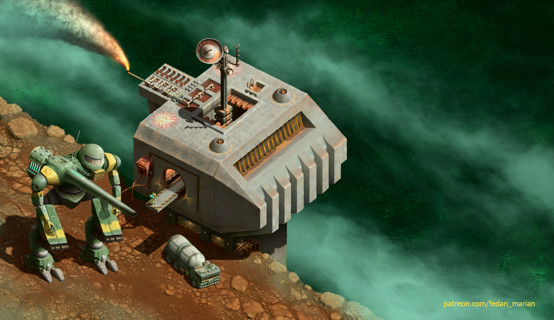 ArtStation - Fanart MechCommander Gold