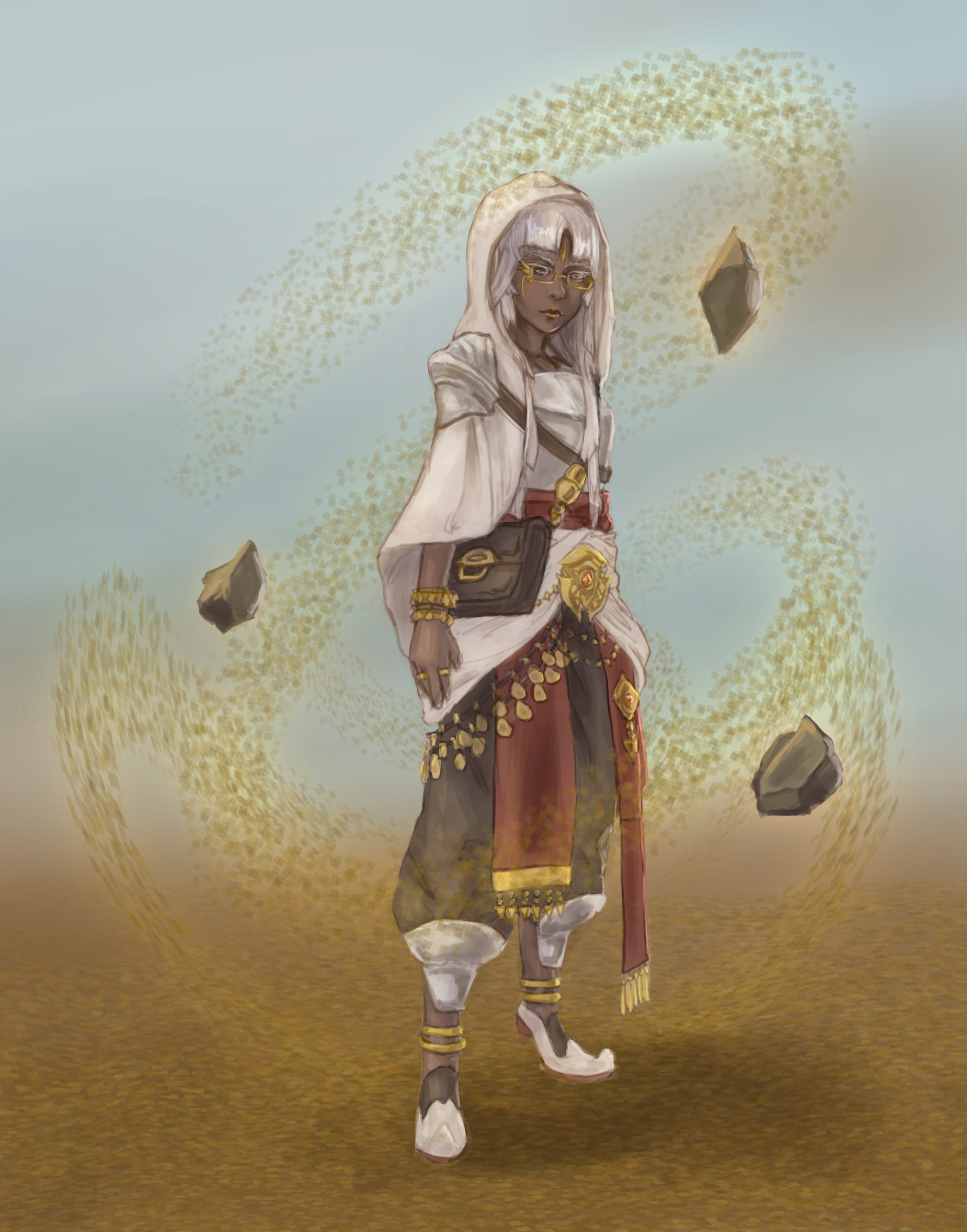 ArtStation - Witch of Stone and Sand