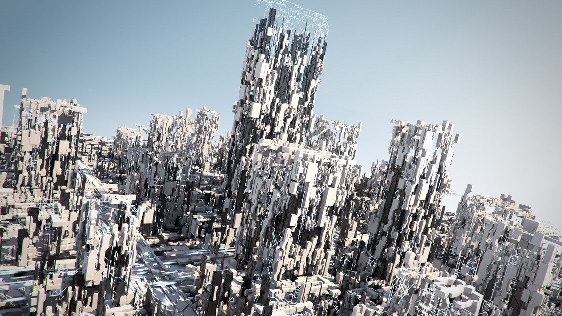 ArtStation - Greeble Cityscape