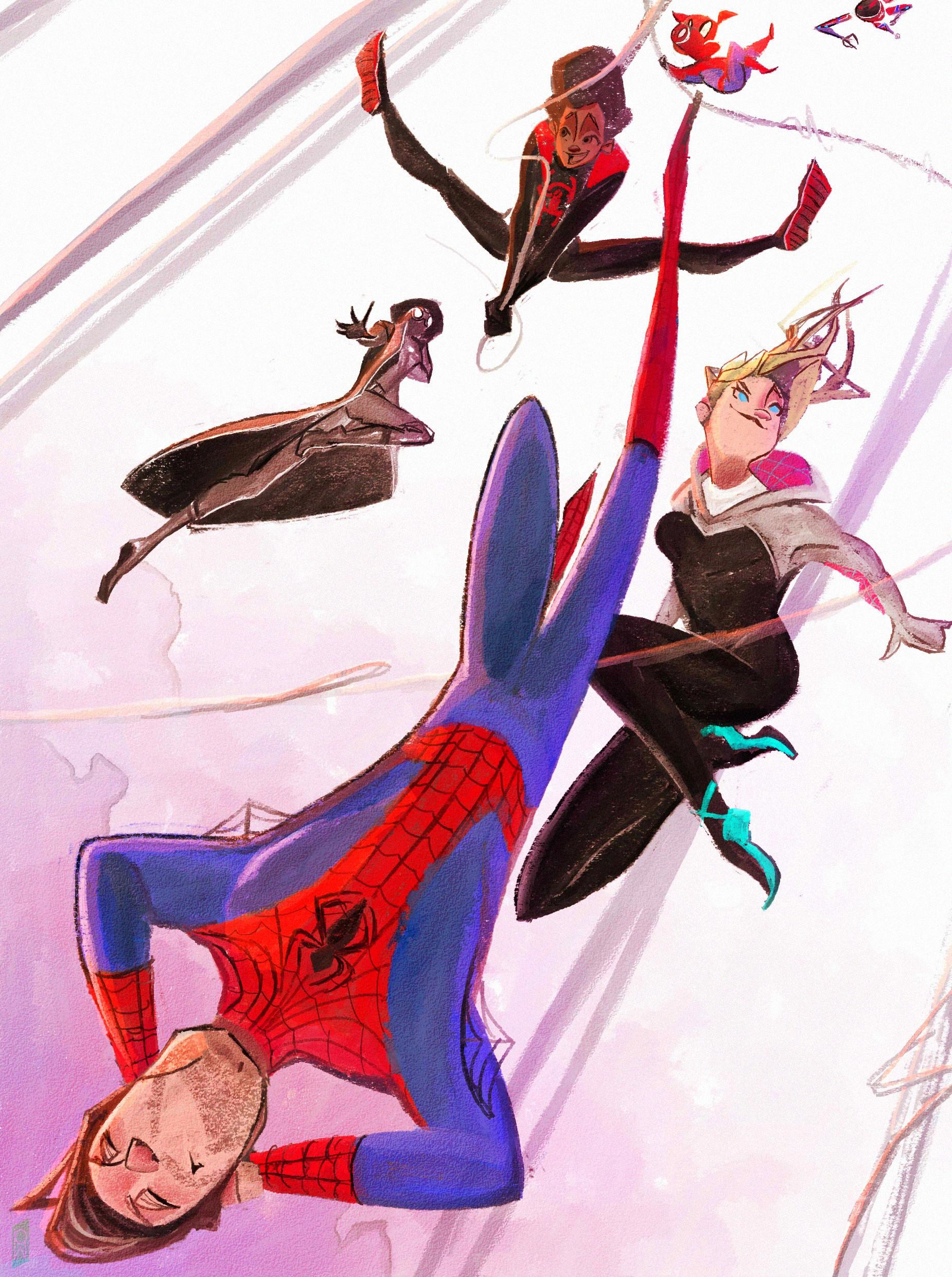 ArtStation - Spider-Verse