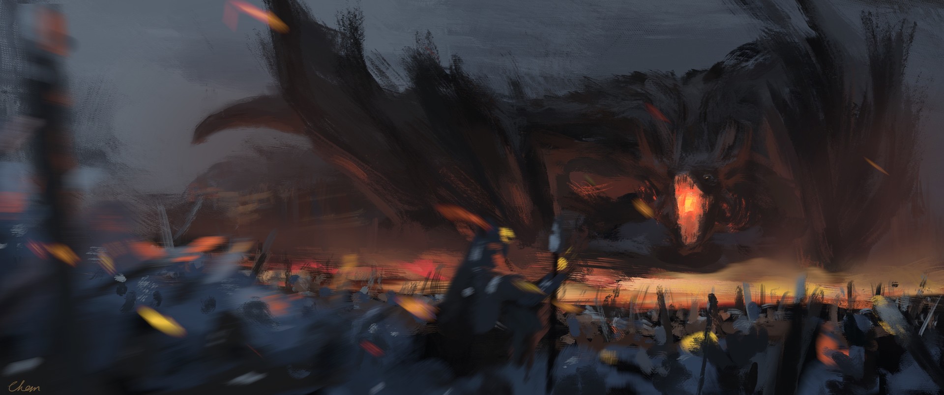 ArtStation - DragonWar